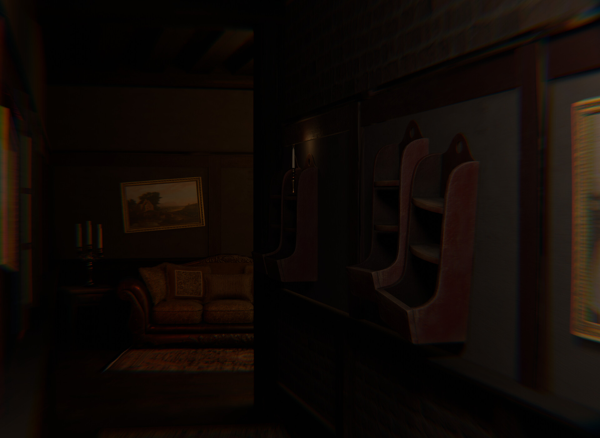 ArtStation - Resident Evil Inspired Interior