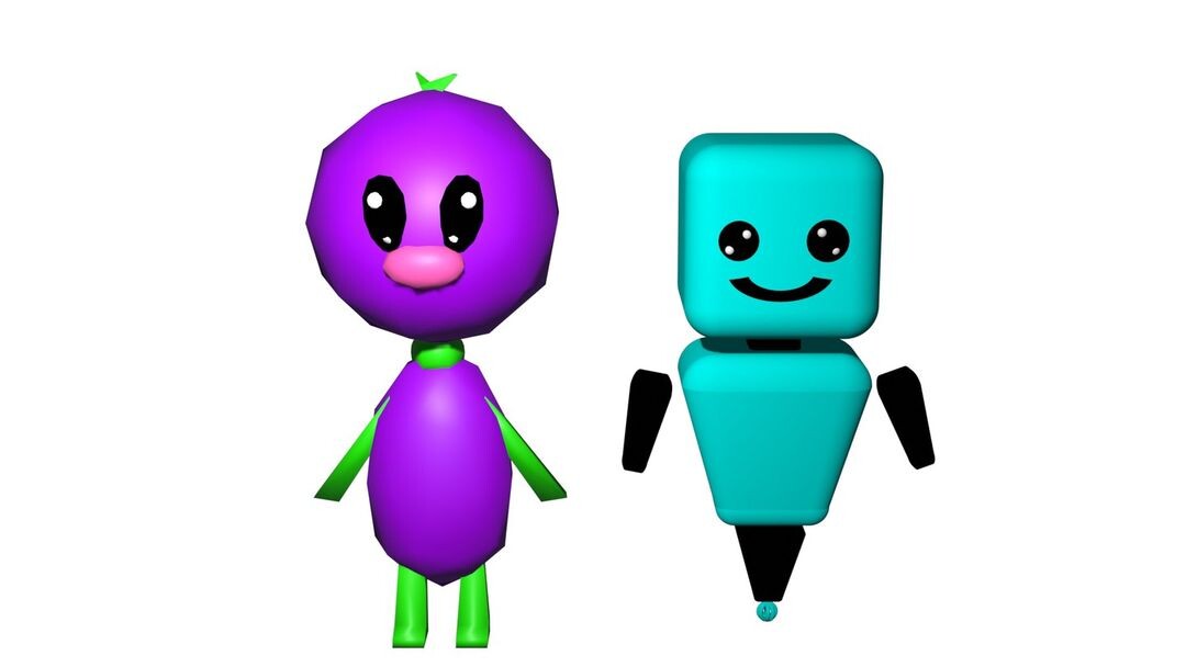 ArtStation - Squishy and Robot Freind