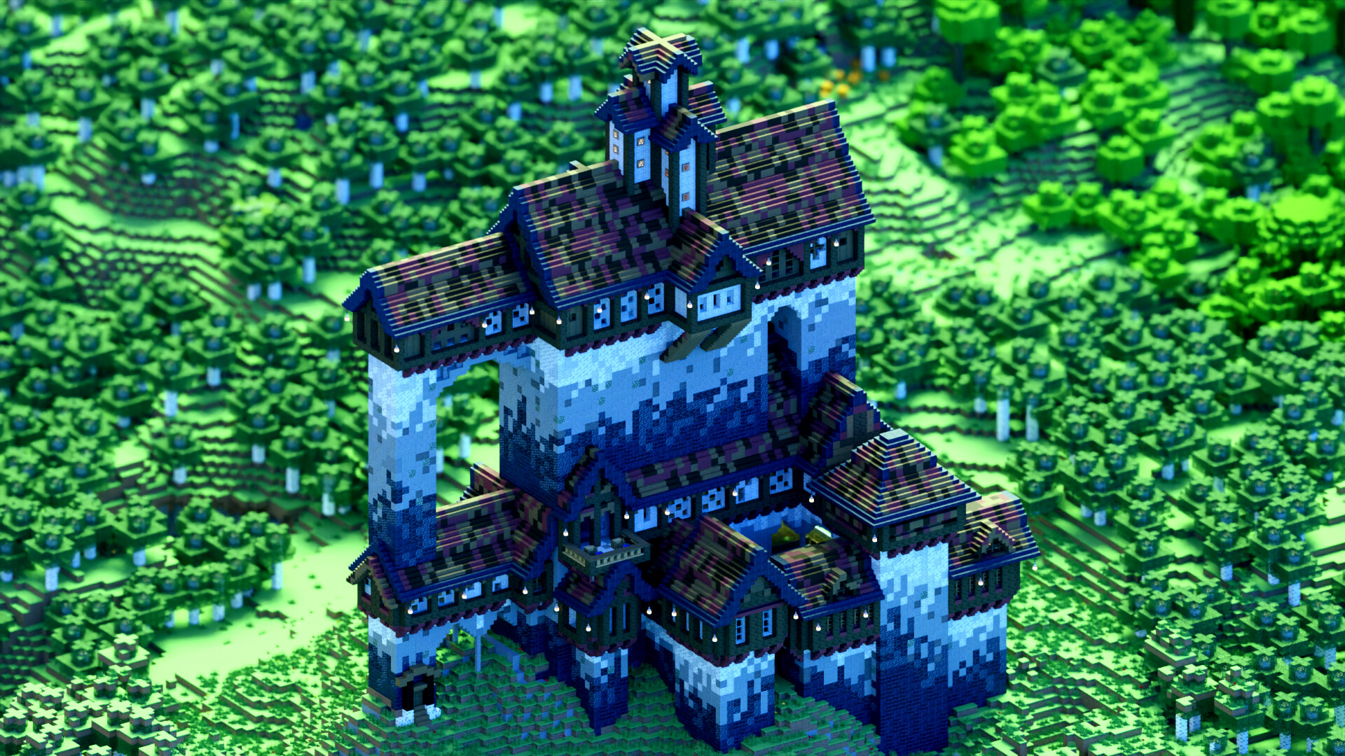 ArtStation - Wizard's survival base