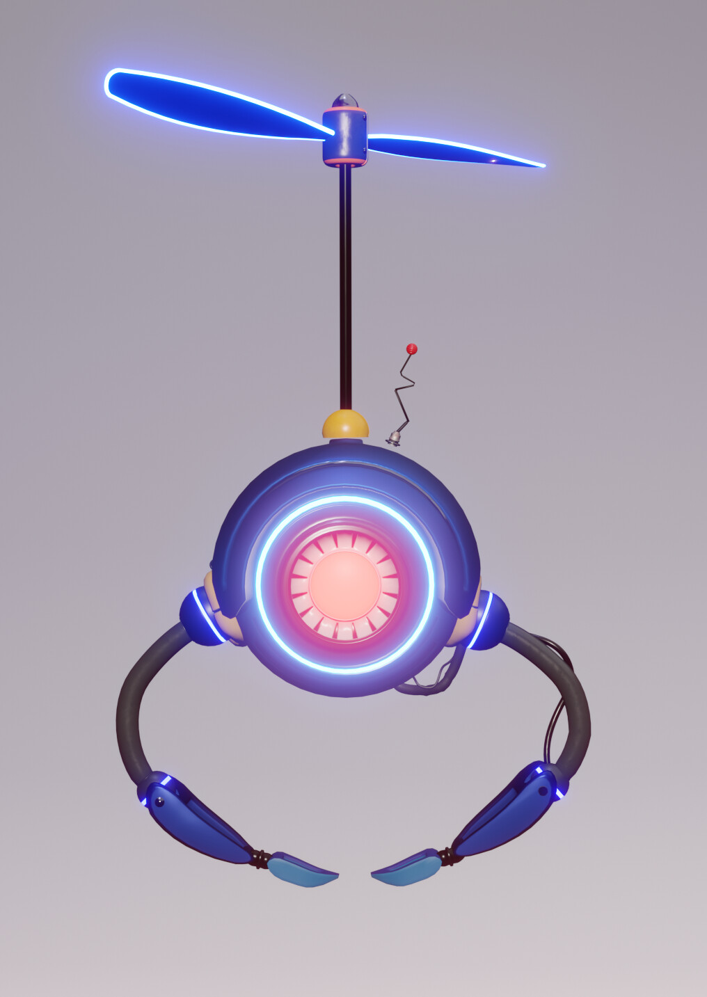 ArtStation - My Fly Robot