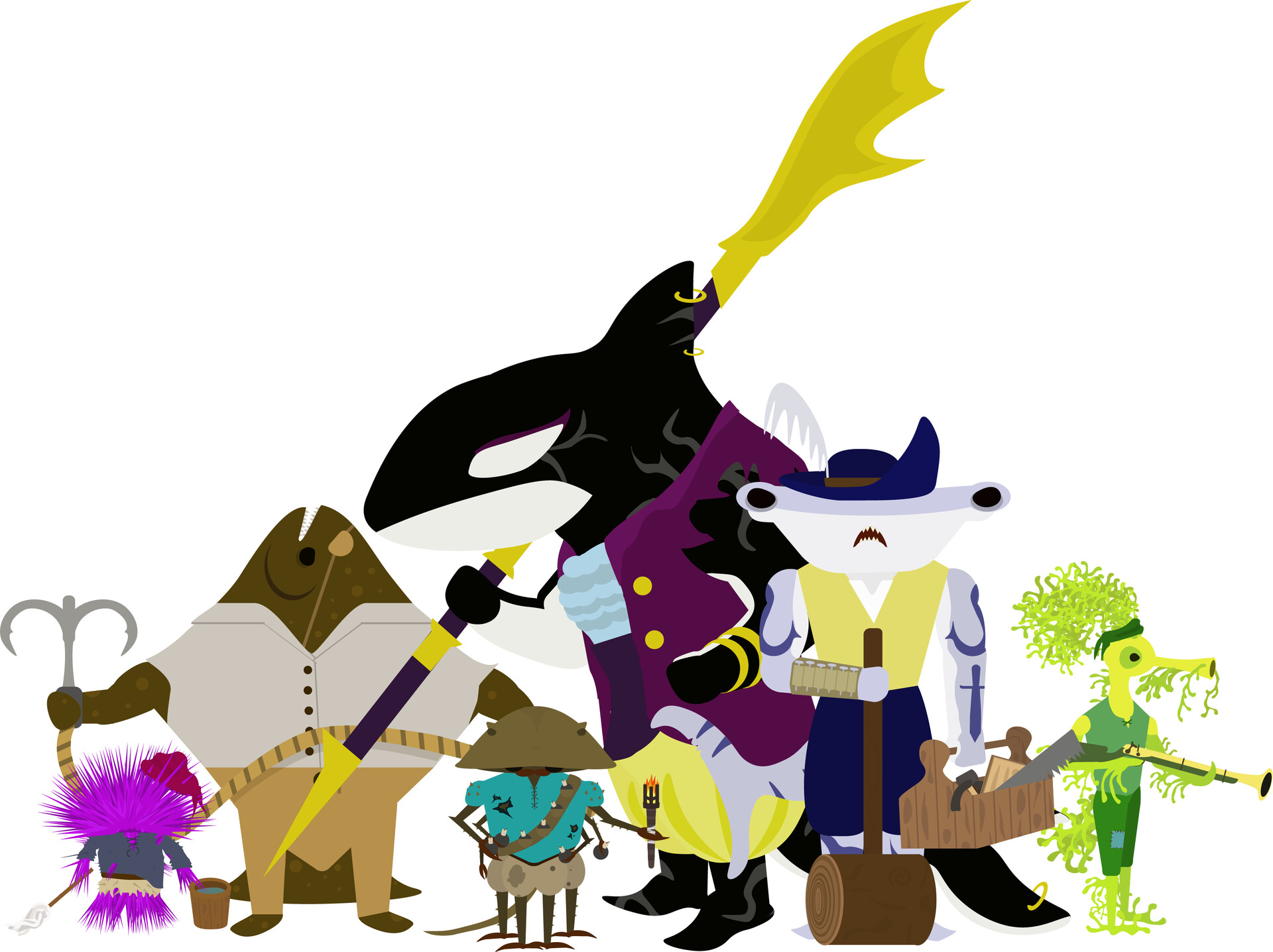 ArtStation - Pirate Crew 3 by Reno Probert