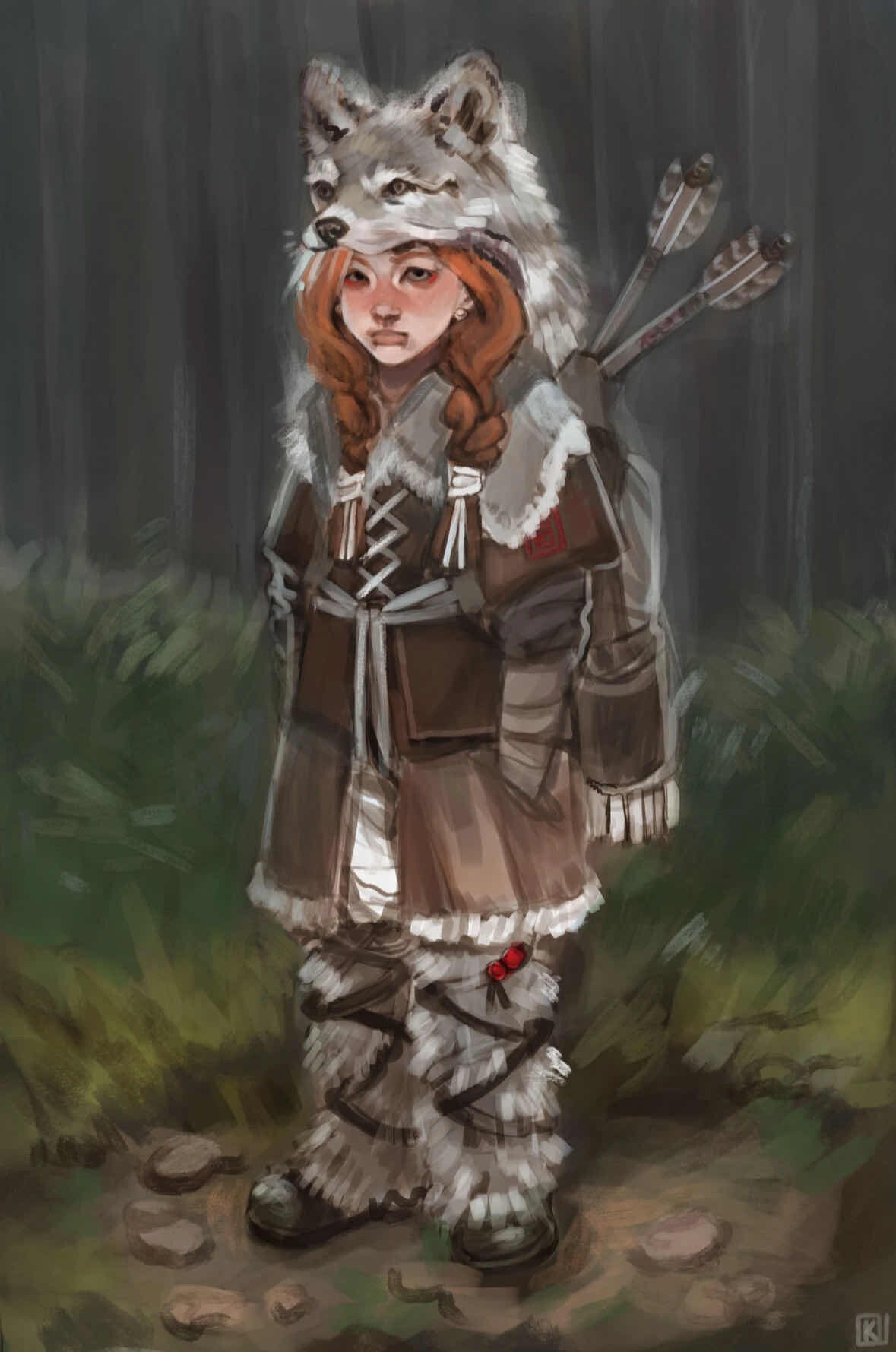 ArtStation - Nature Girl - Concept Art