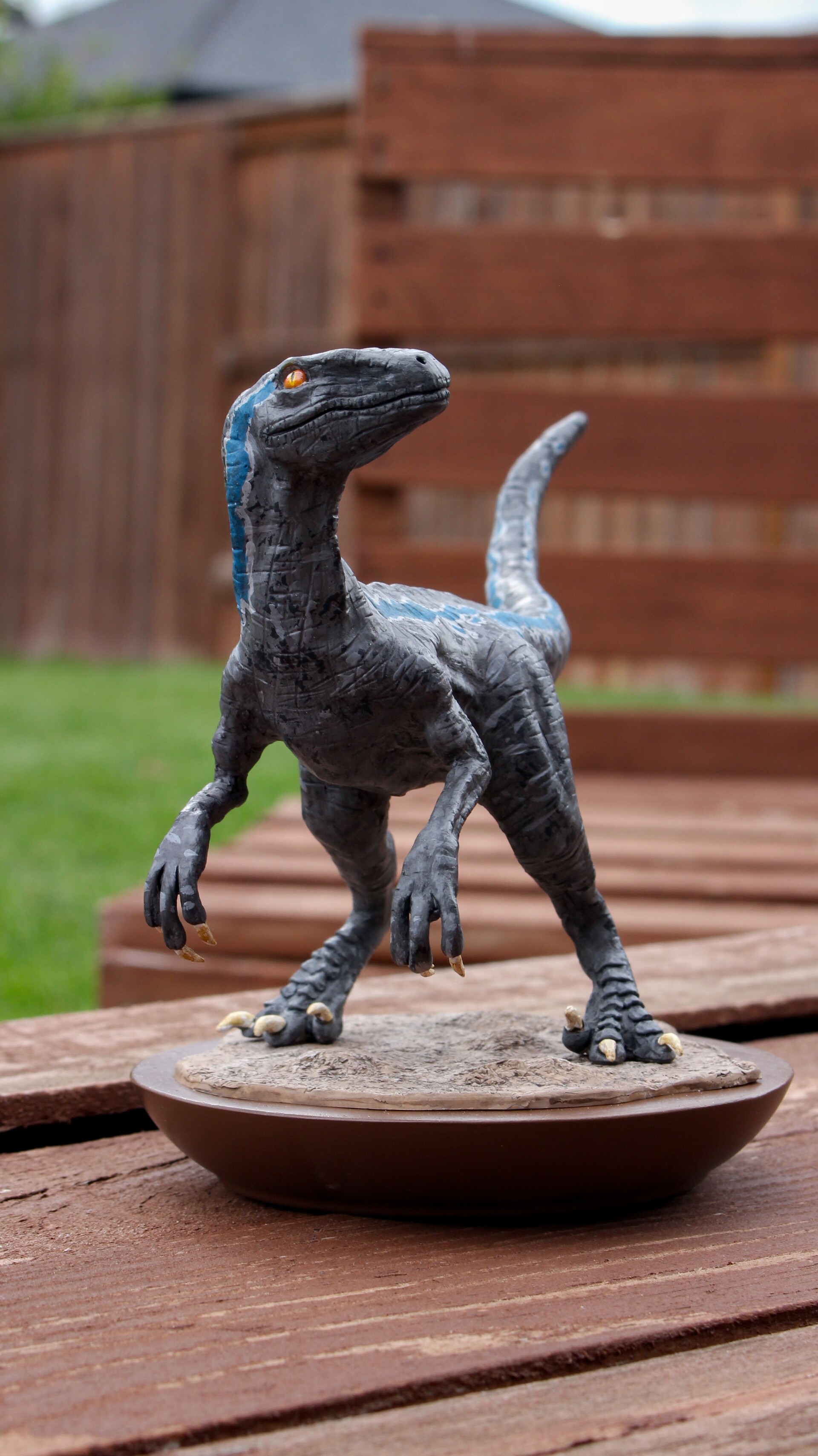 ArtStation - A Raptor Named Blue