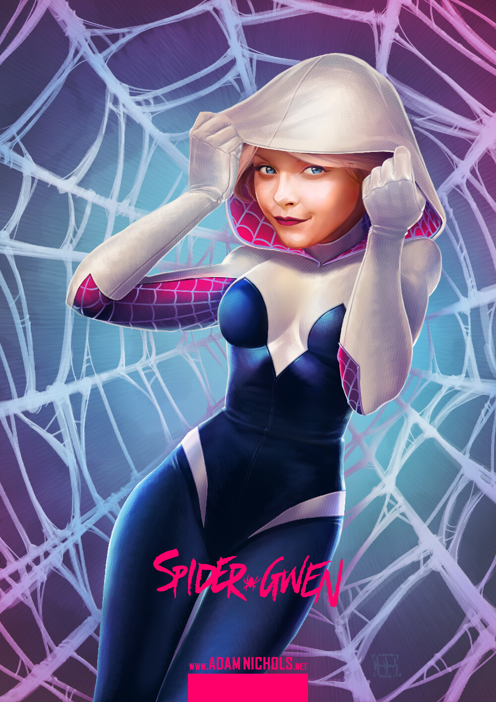 ArtStation - Spider-Gwen - Web