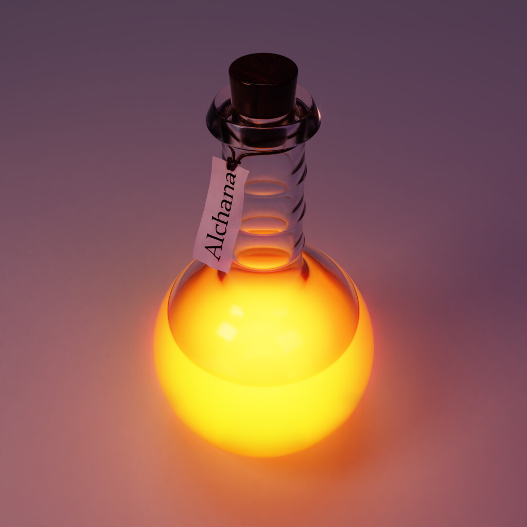 ArtStation - Golden Potion