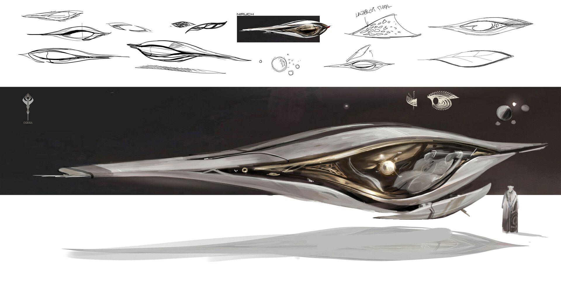 ArtStation - STAR ATLAS - Ogrika Niruch initial sketch