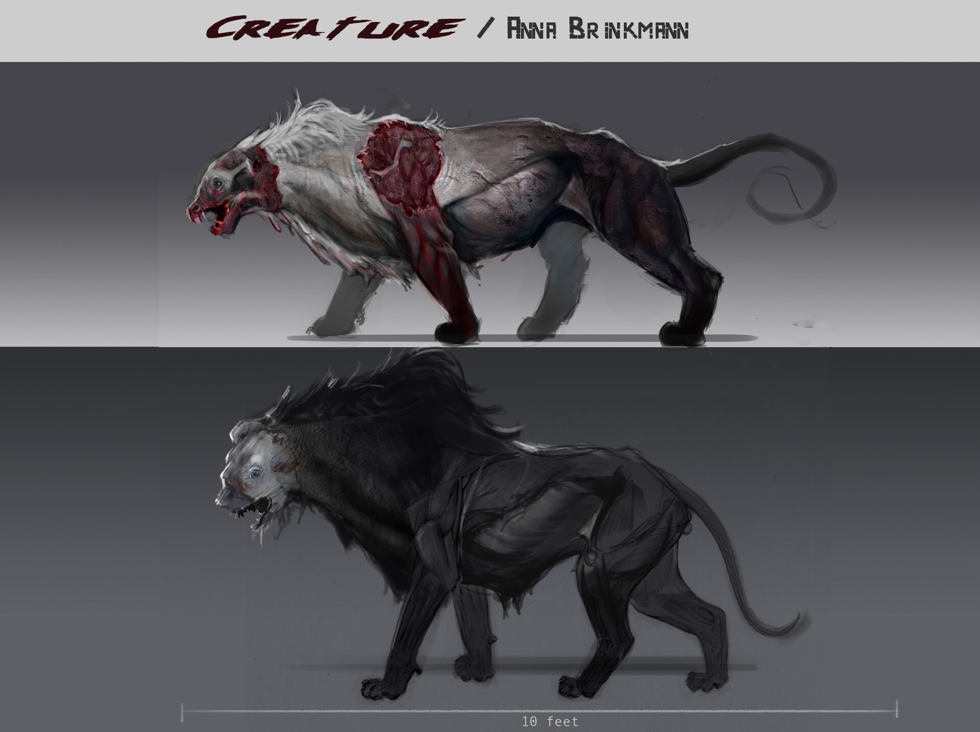ArtStation - Jeff Simpson Creature Study