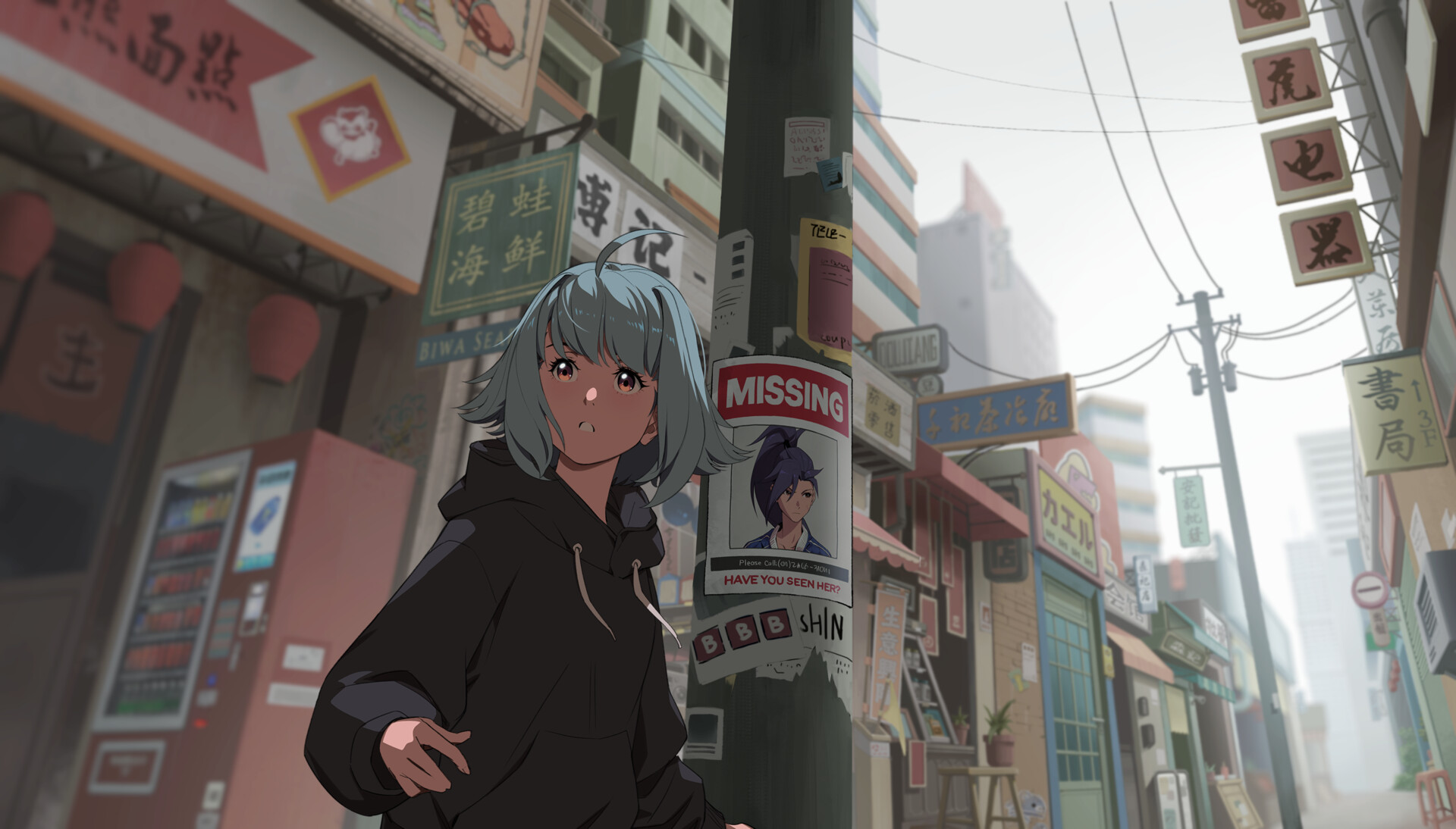 ArtStation - 2D-二次元场景角色-AZUKI