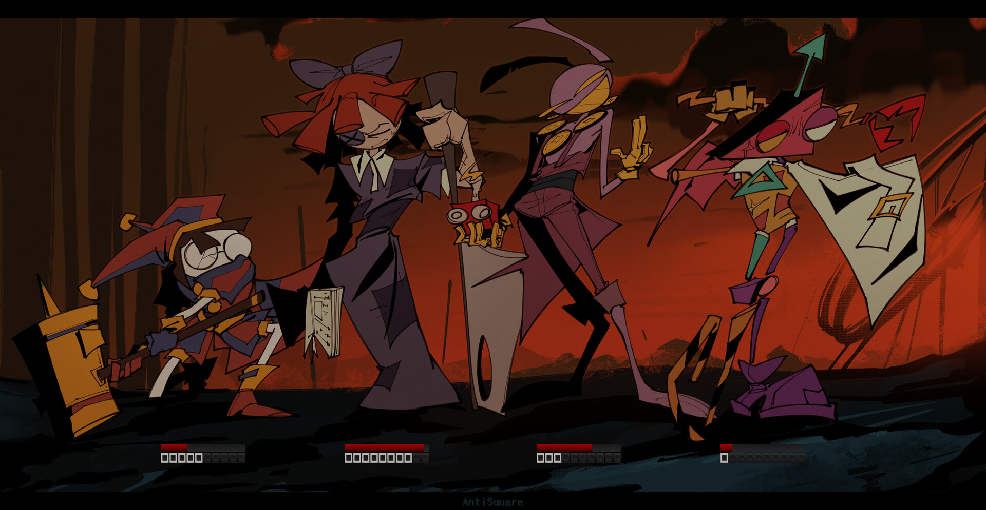 ArtStation - TADC x Darkest Dungeon