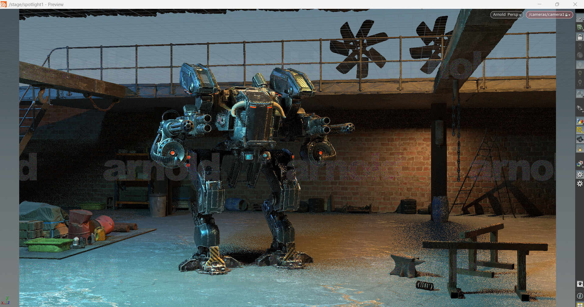 ArtStation - Lighting WIP in Houdini