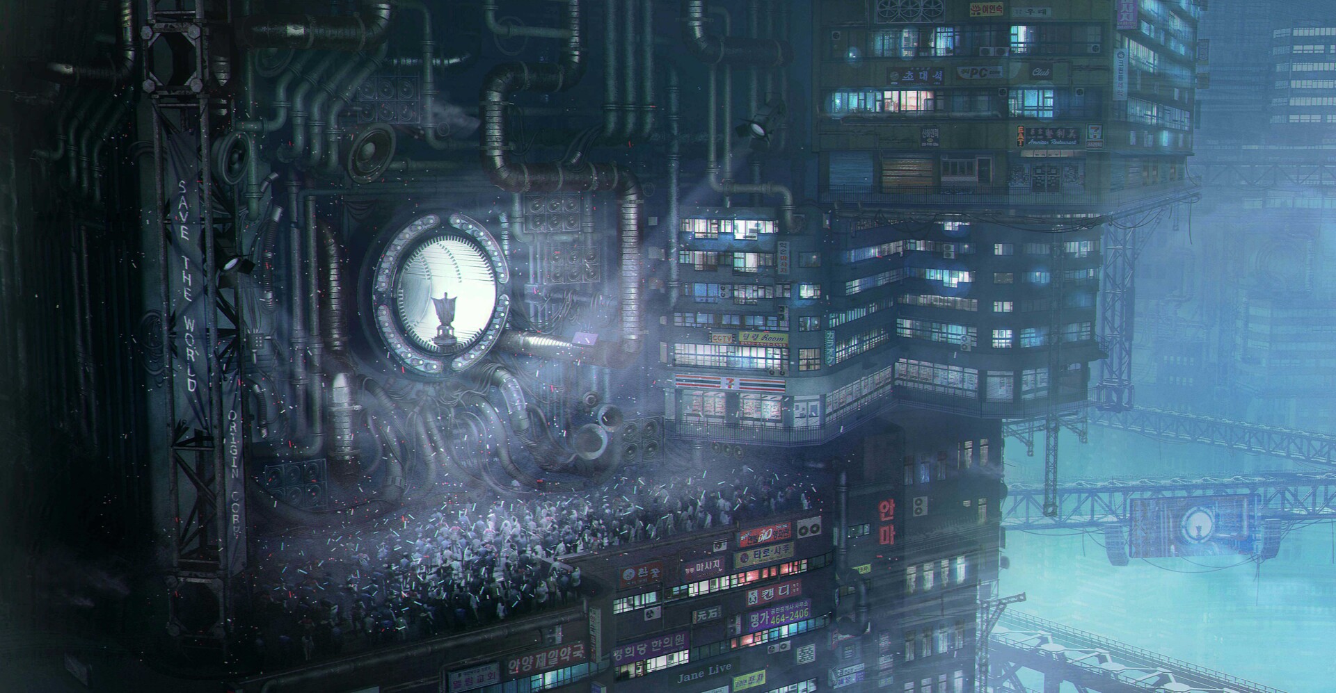 ArtStation - Neo Seoul City