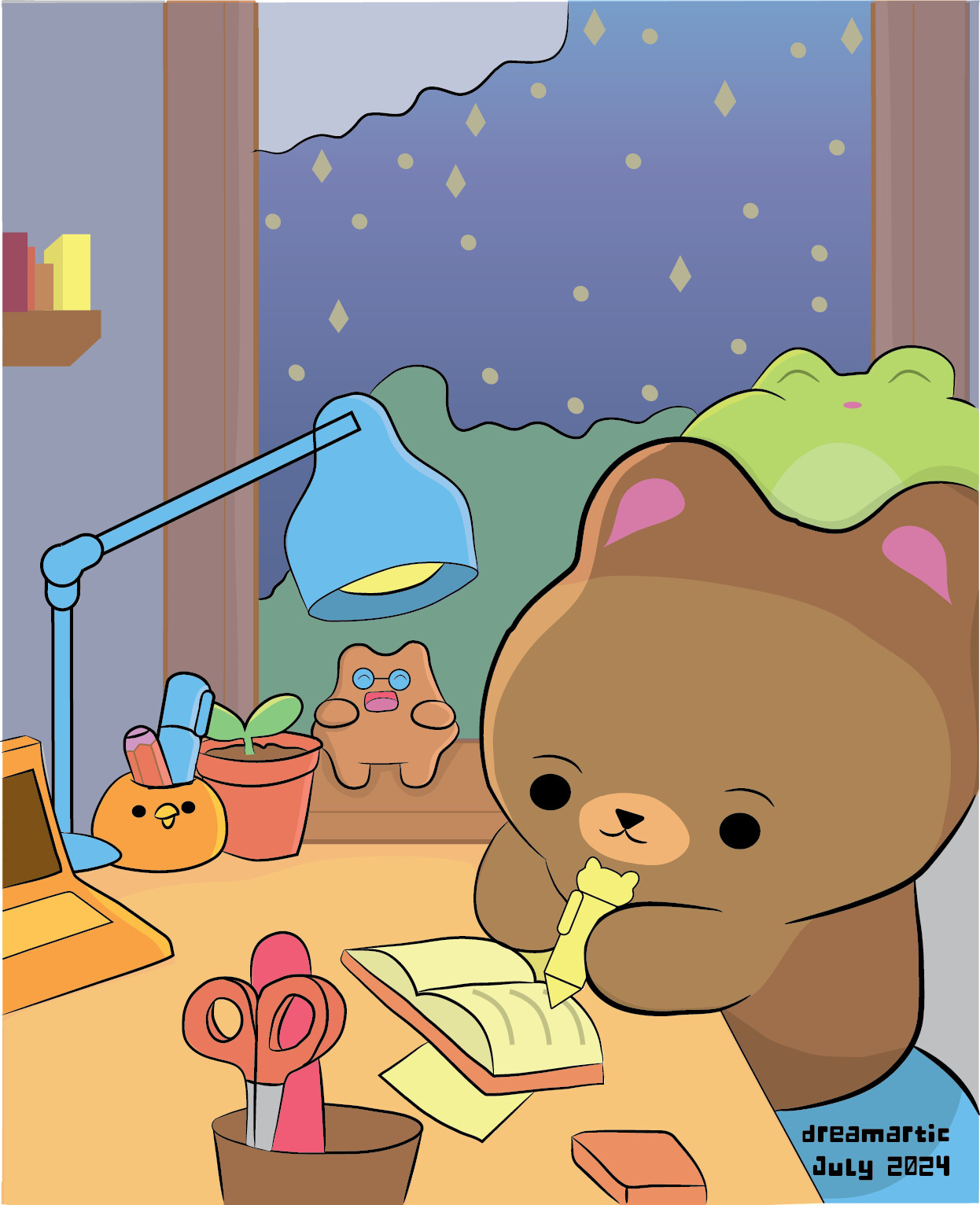 ArtStation - Studying time