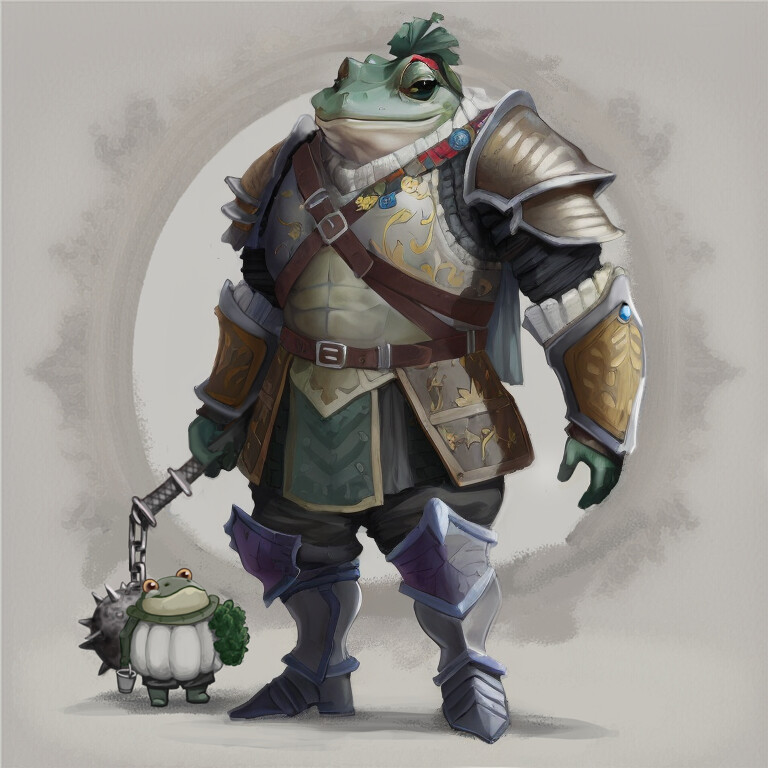 ArtStation - Toad Warrior