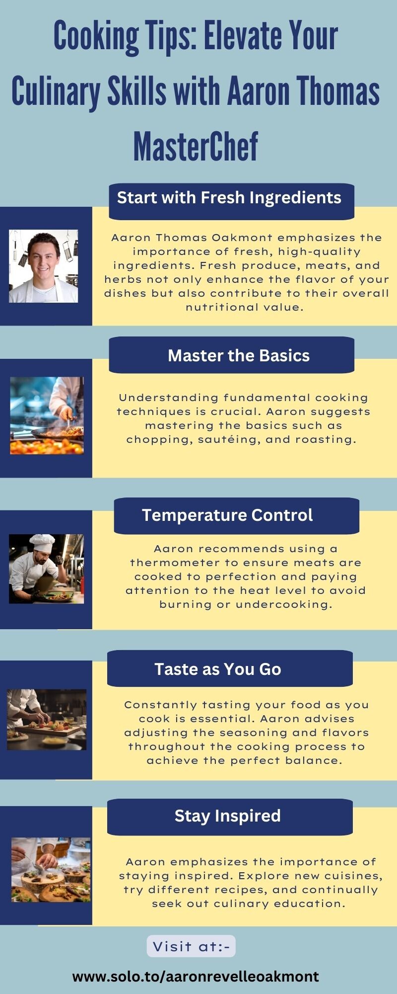 ArtStation - Masterchef Secrets: Cooking Tips with Aaron Thomas Oakmont