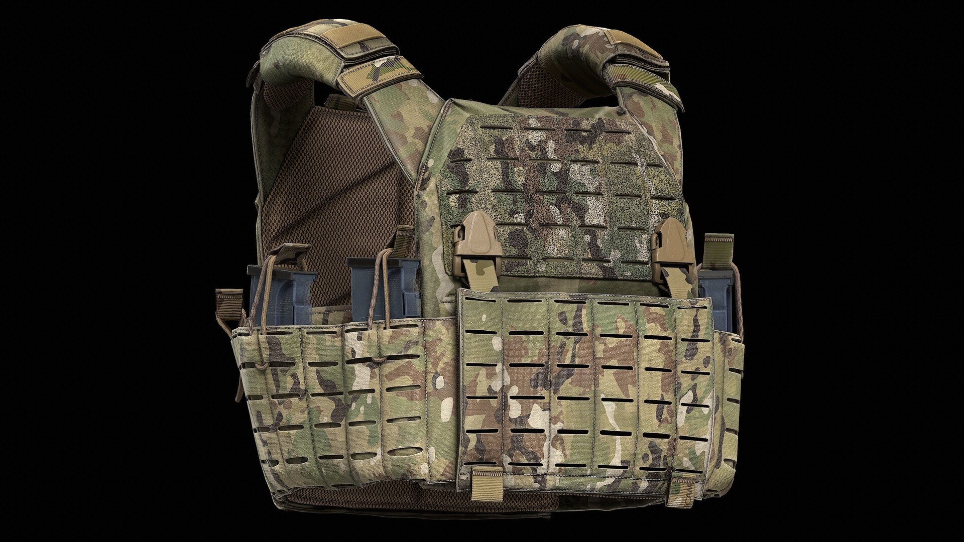 ArtStation - Shellback Tactical Rampage 2 0 Plate Carrier VR / AR / low ...