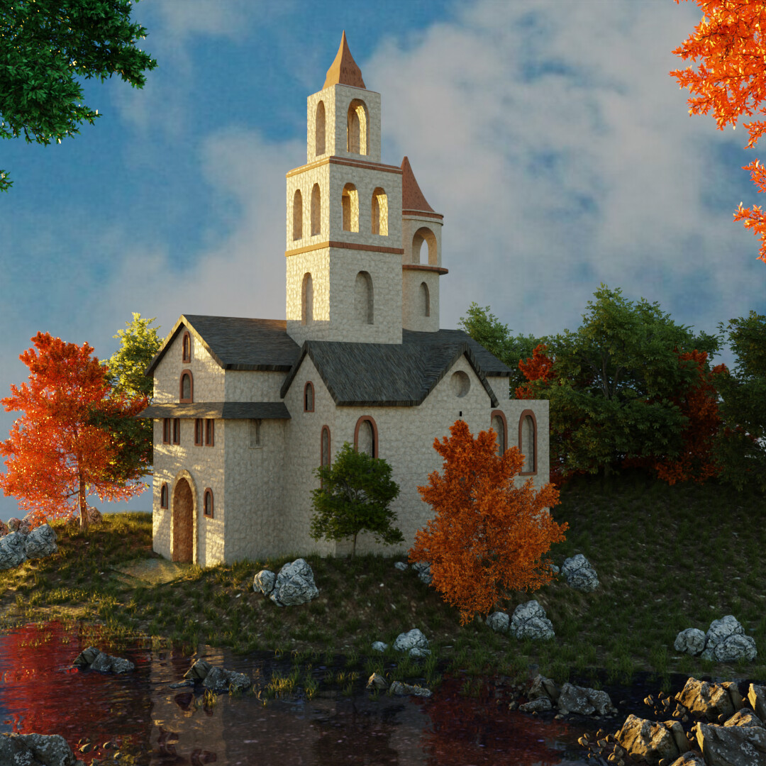 ArtStation - A nature scene