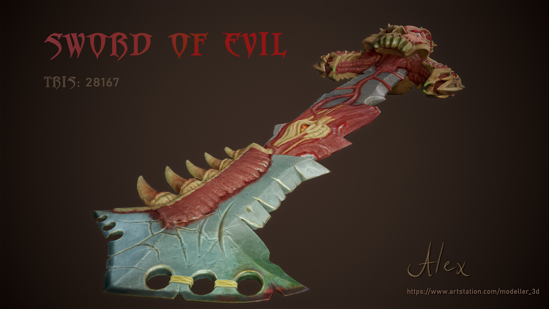 ArtStation - Sword Evil