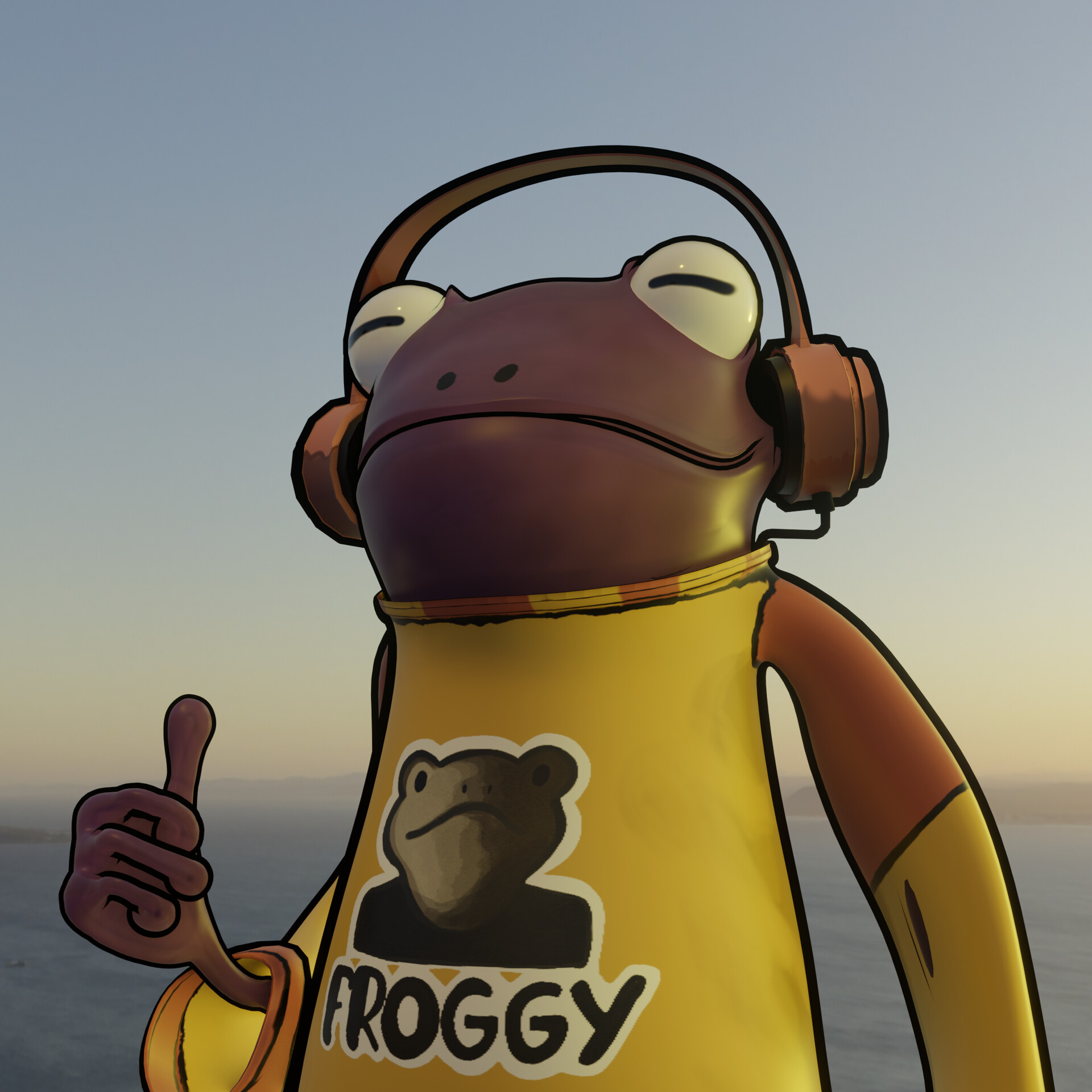 ArtStation - Rimbo the Froggy