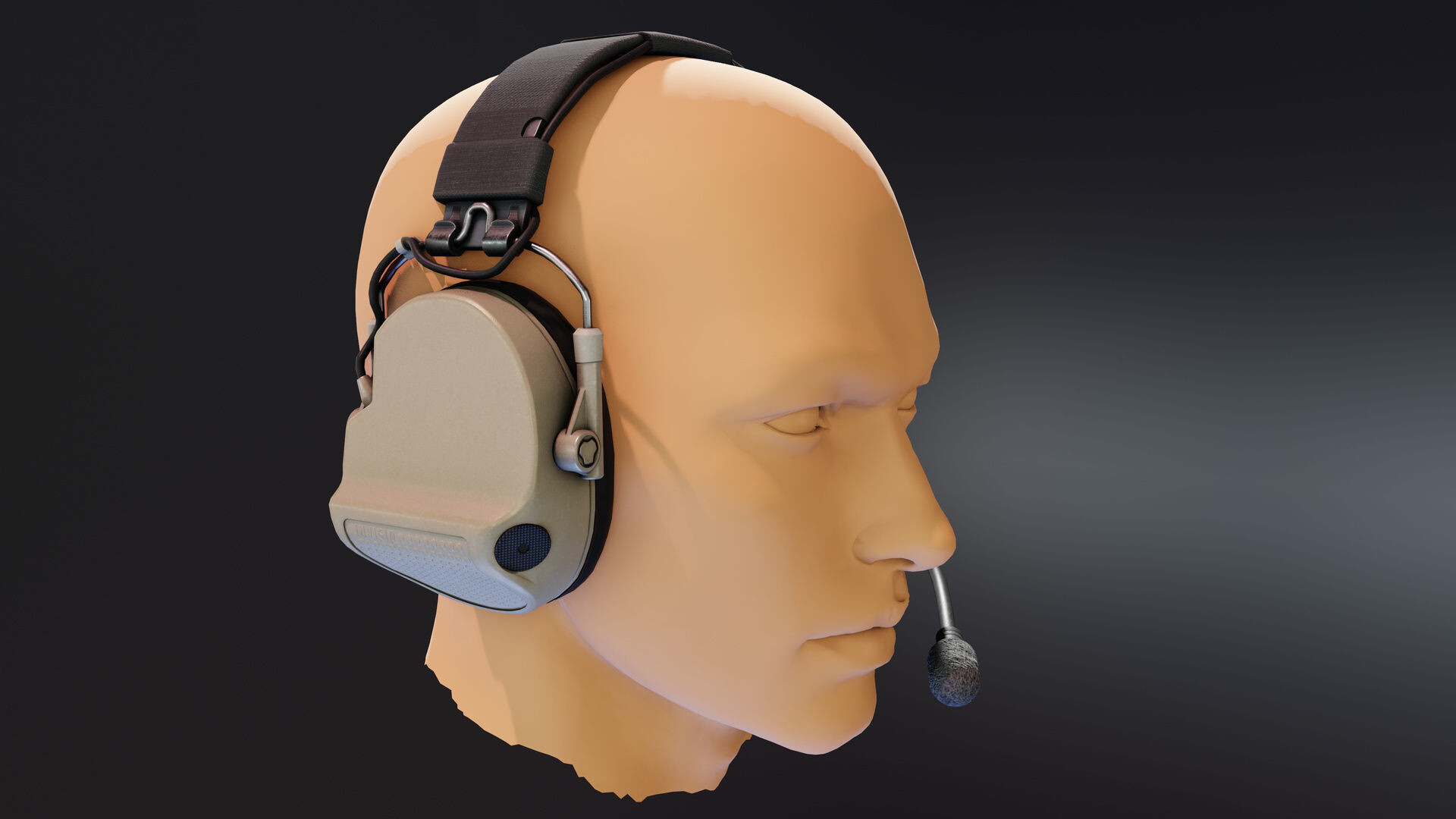 ArtStation - Invisio T7 Headset VR / AR / low-poly 3d model