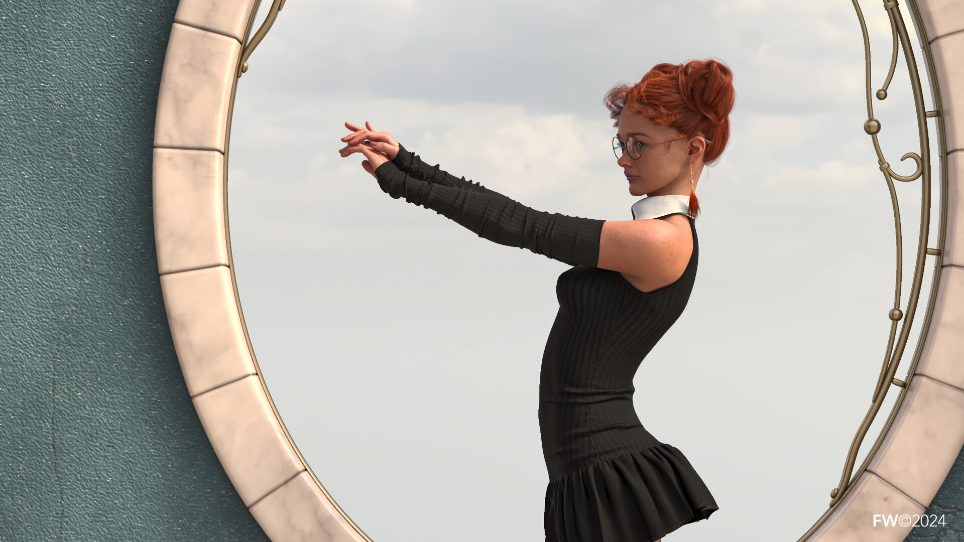 ArtStation - Round window