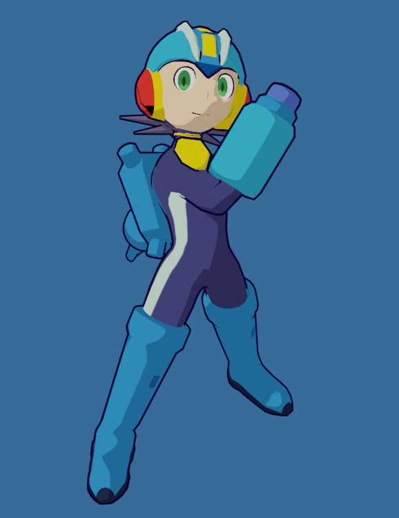 ArtStation - MegaMan EXE