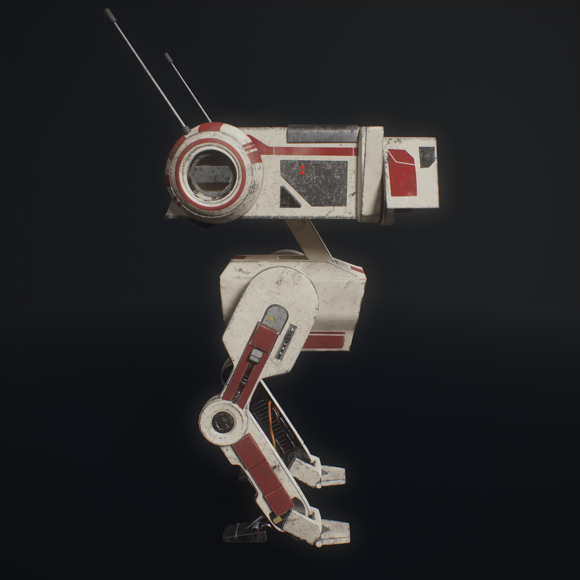 Daniel Argote - BD1 StarWars droid game ready fan art