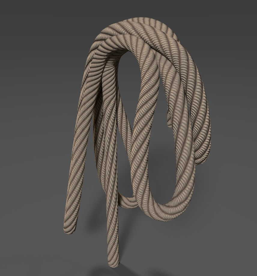 ArtStation - Rope Texturing