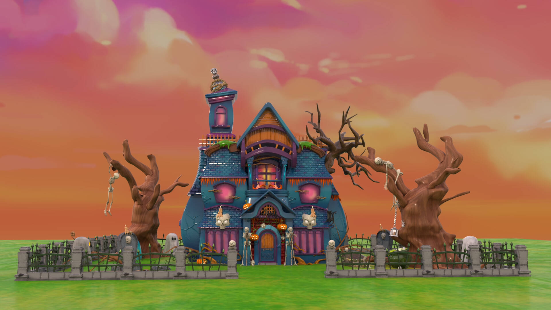 ArtStation - Horror House