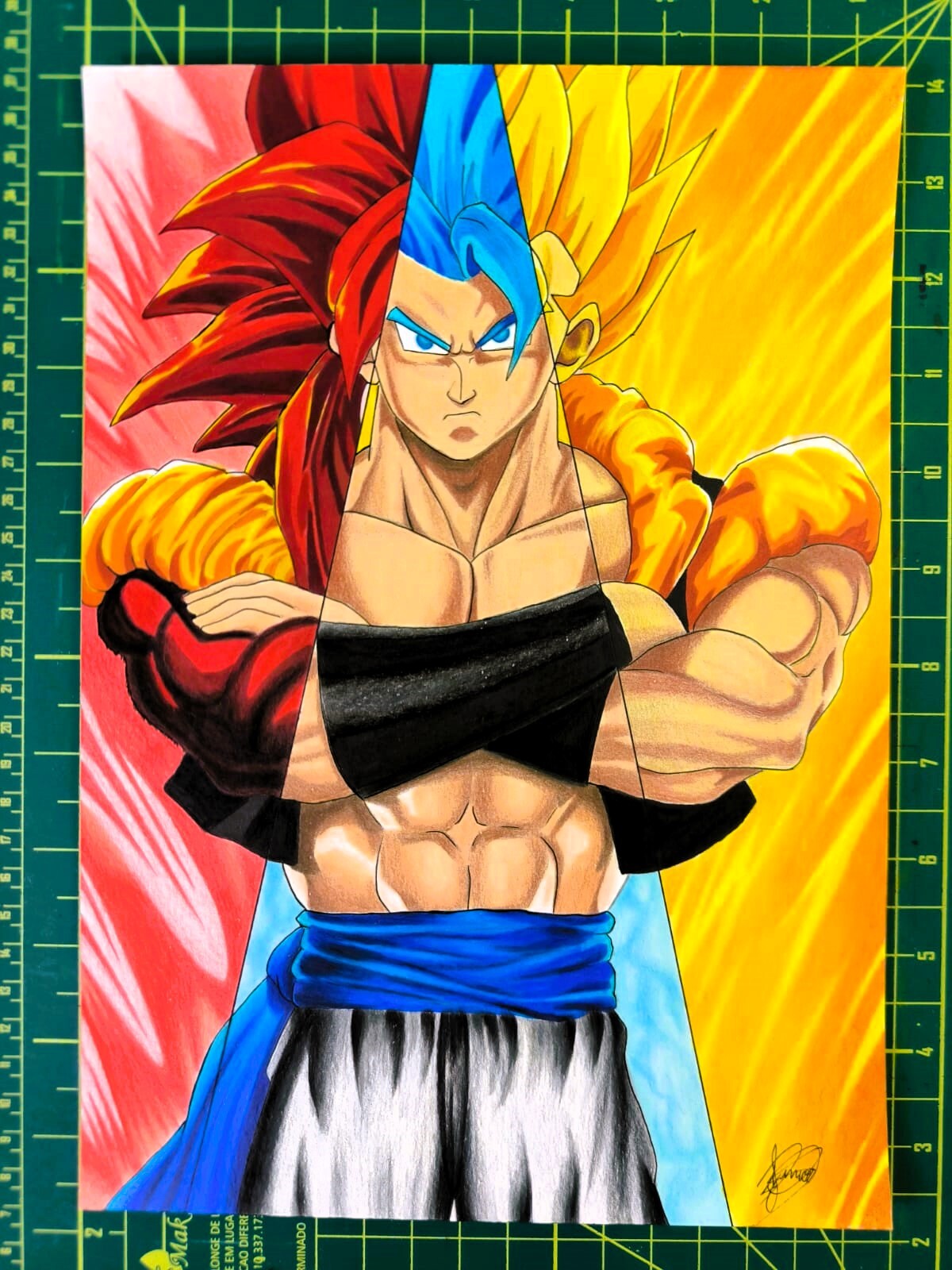 ArtStation - Gogeta - Anime Draw