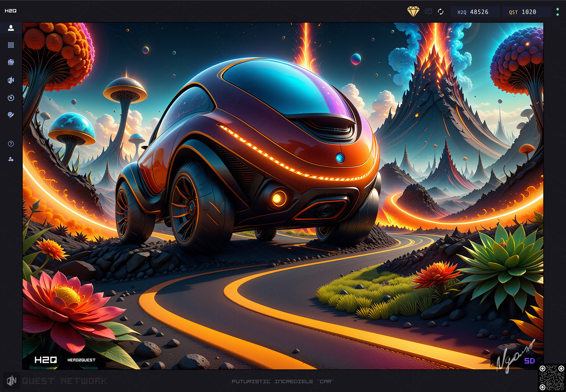 ArtStation - FUTURISTIC INCREDIBLE "CAR"