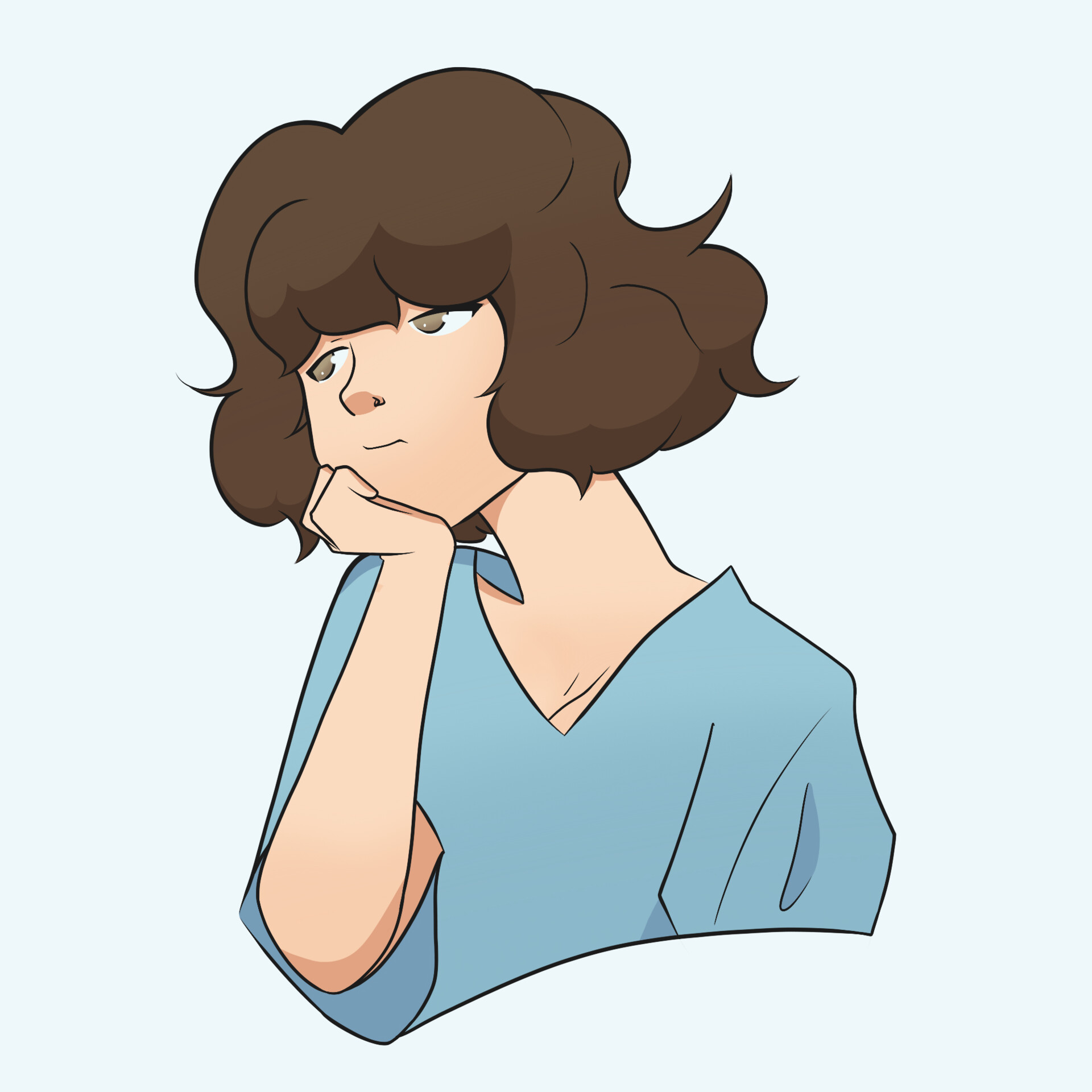 ArtStation - Bored Girl