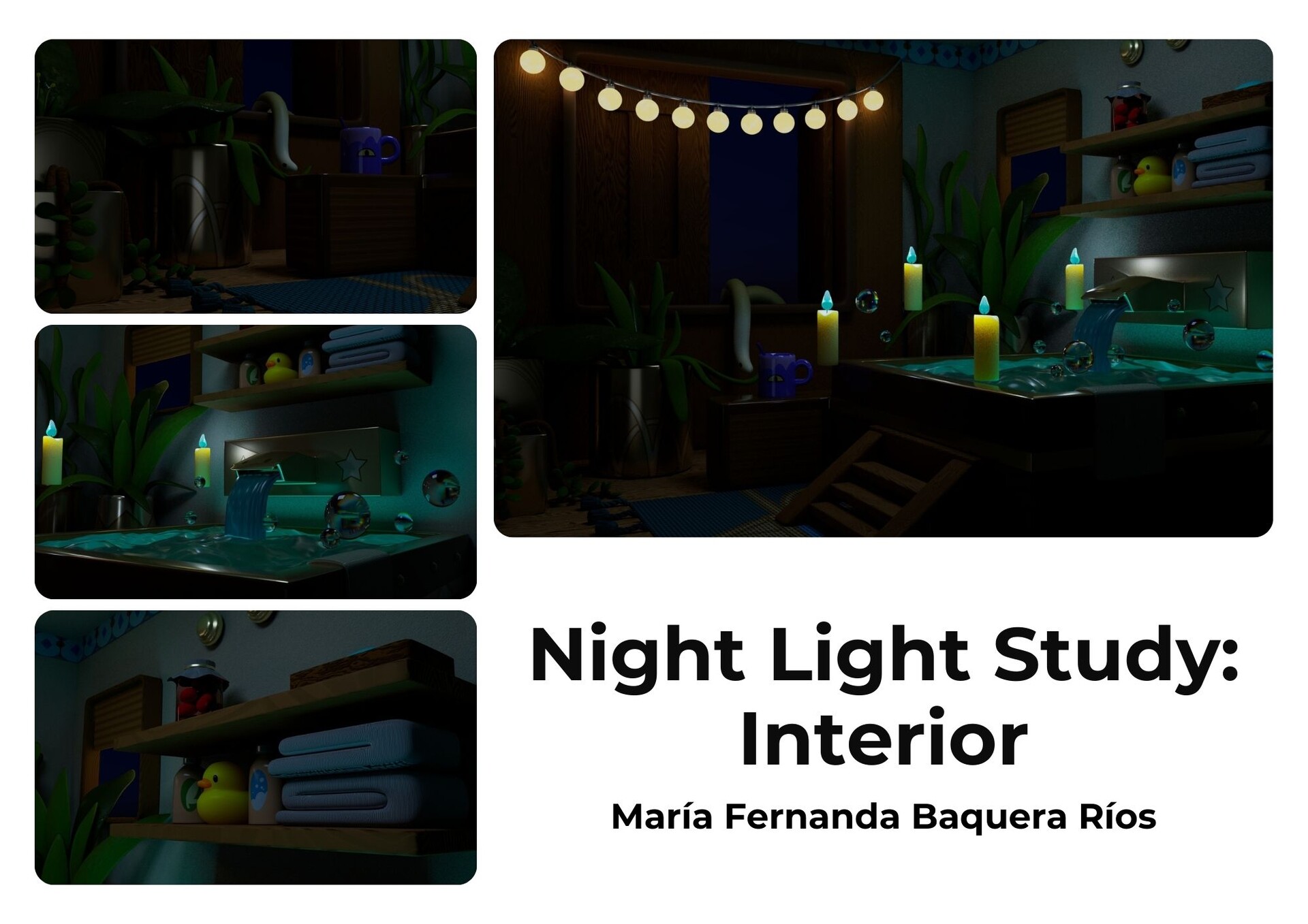 ArtStation - NIGHT LIGHT: INTERIOR