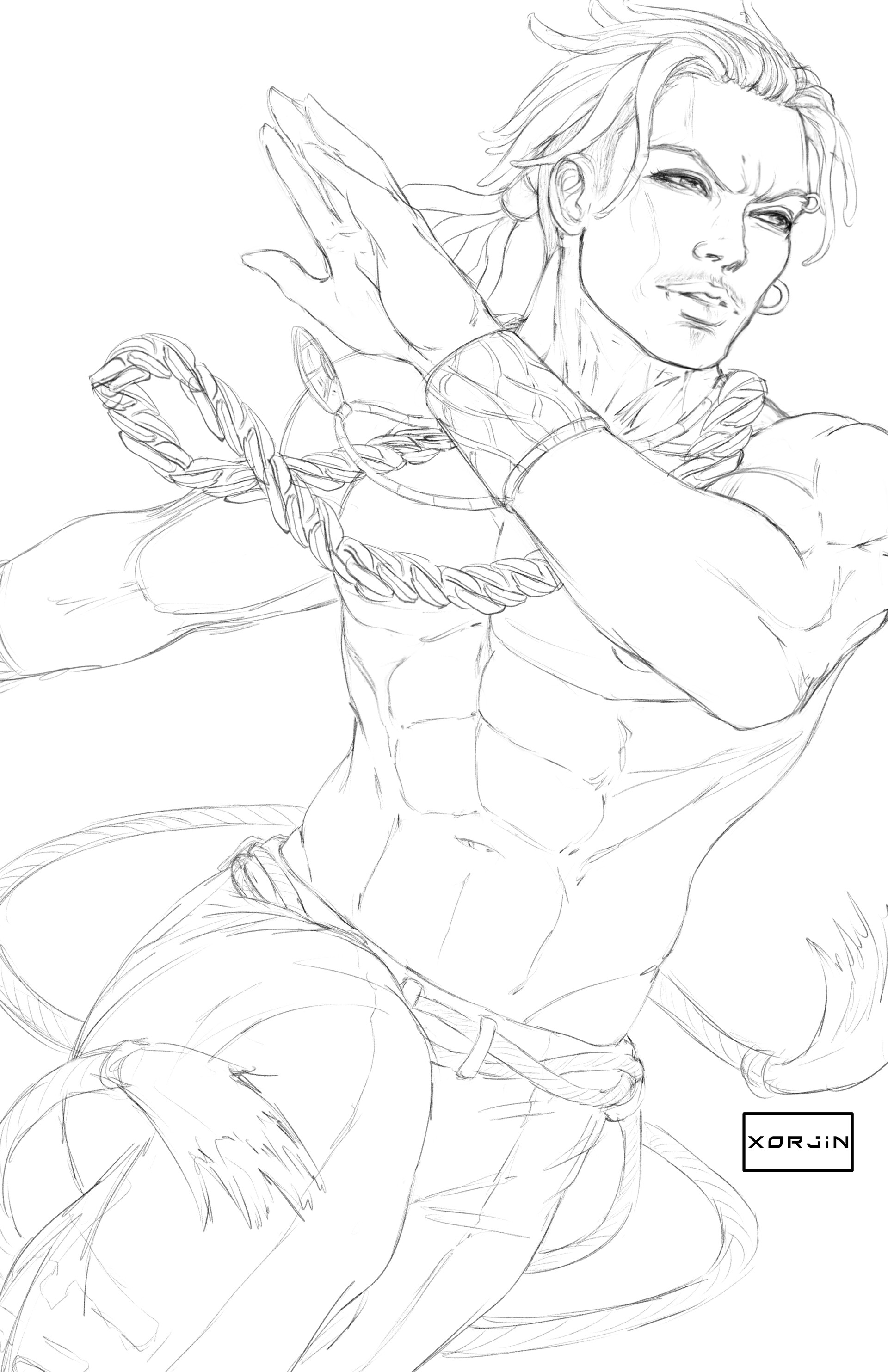 tekken 8 coloring pages