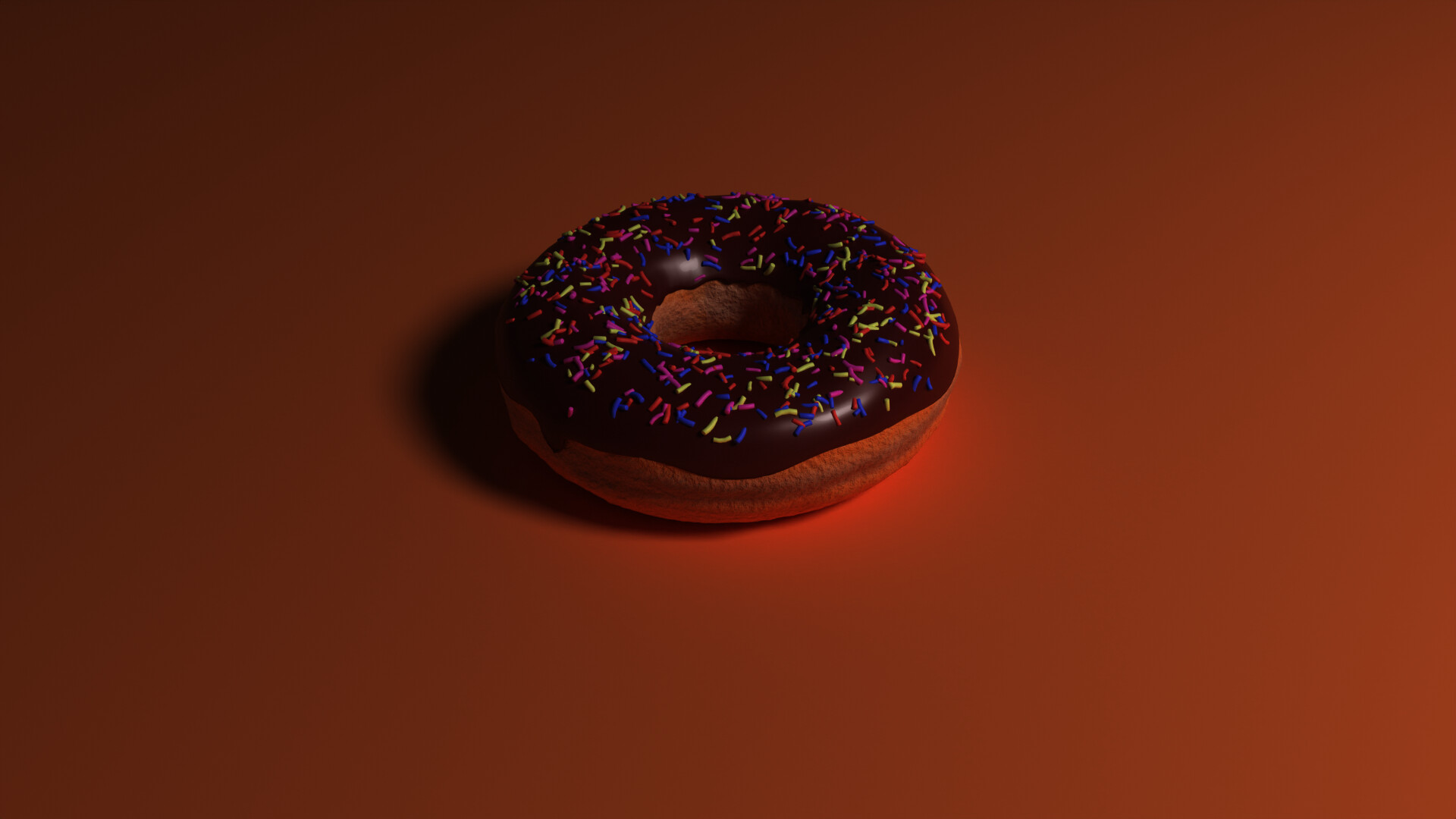 ArtStation - 3D Chocolate Donut