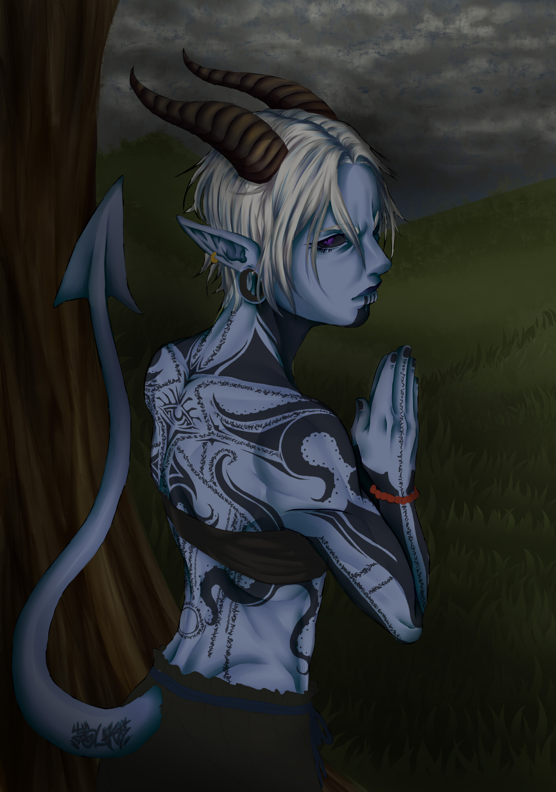 ArtStation - My character from DnD RPG