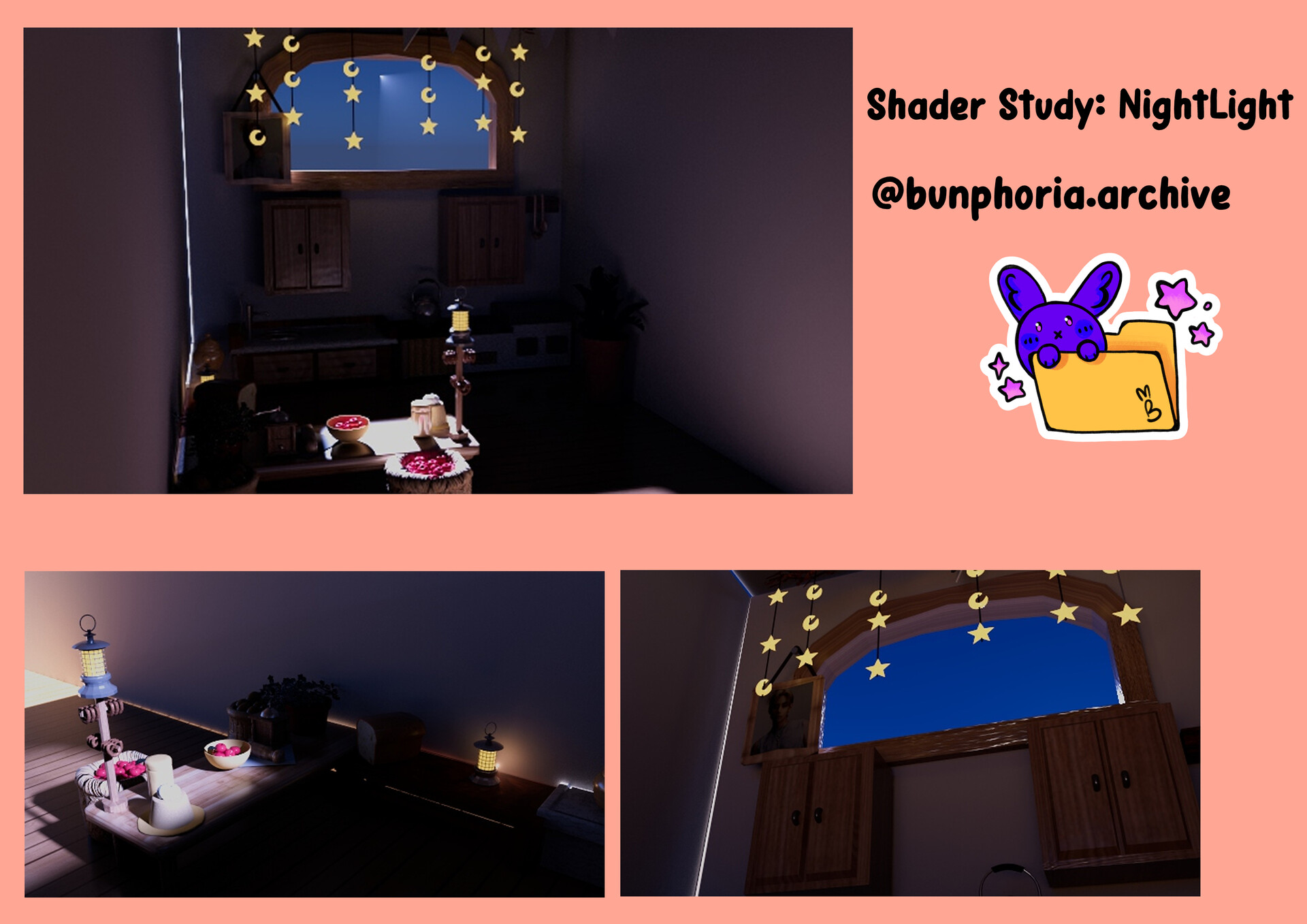 ArtStation - Shader Study: Night Light