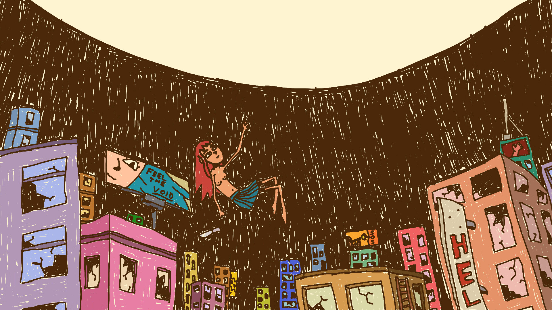 ArtStation - City Fall