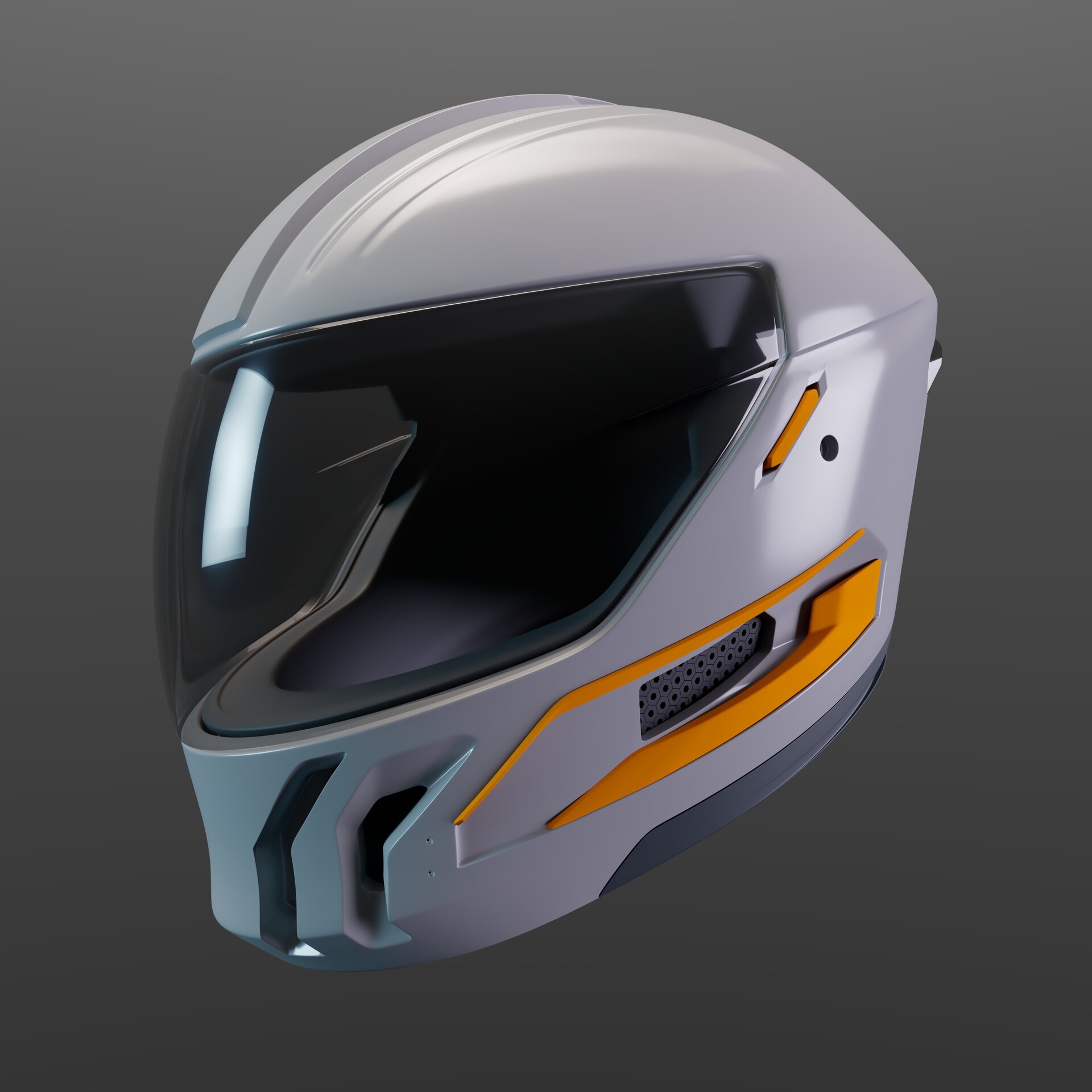 ArtStation - Motor Bike helmet concept