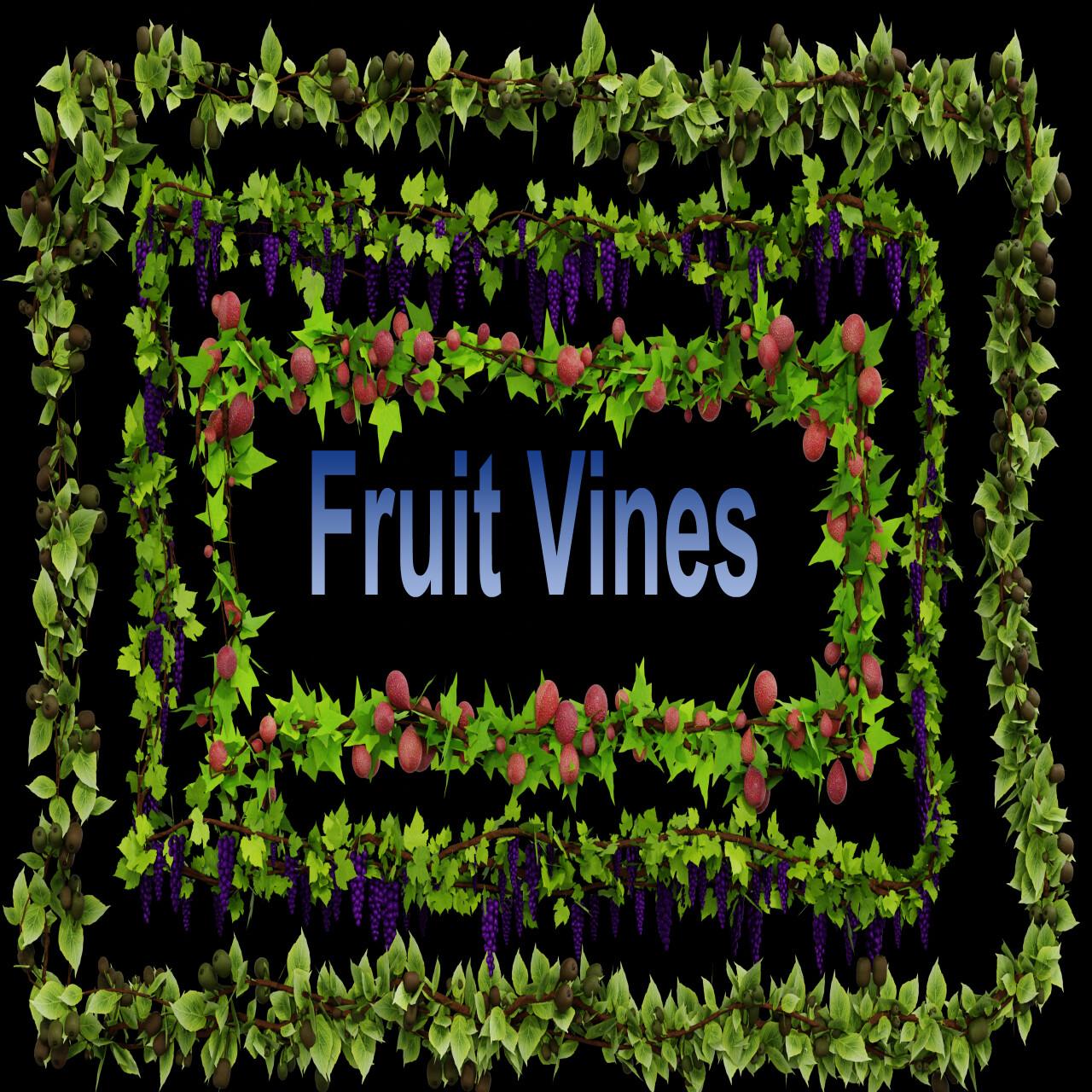 ArtStation - Fruit Vines - Geometry Nodes