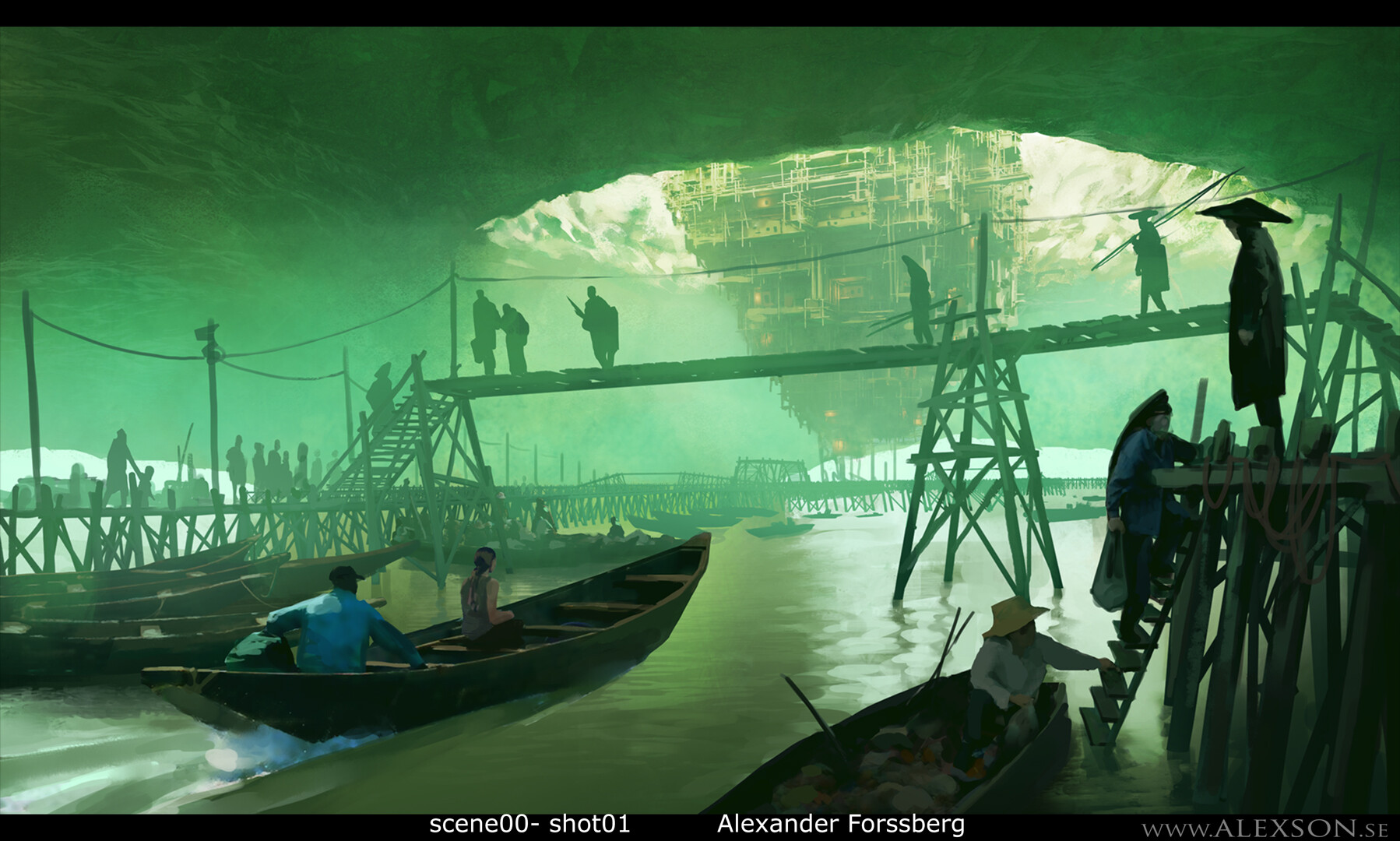 Alexander Forssberg - Hanging city vis dev