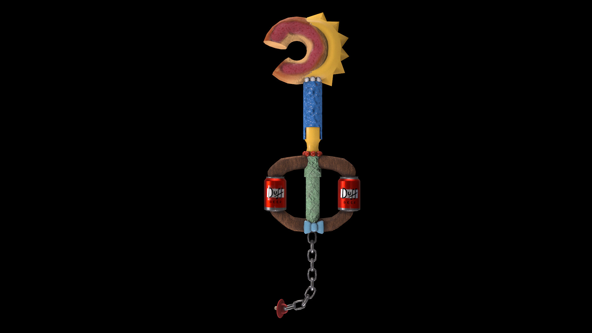 ArtStation - Simpson keyblade
