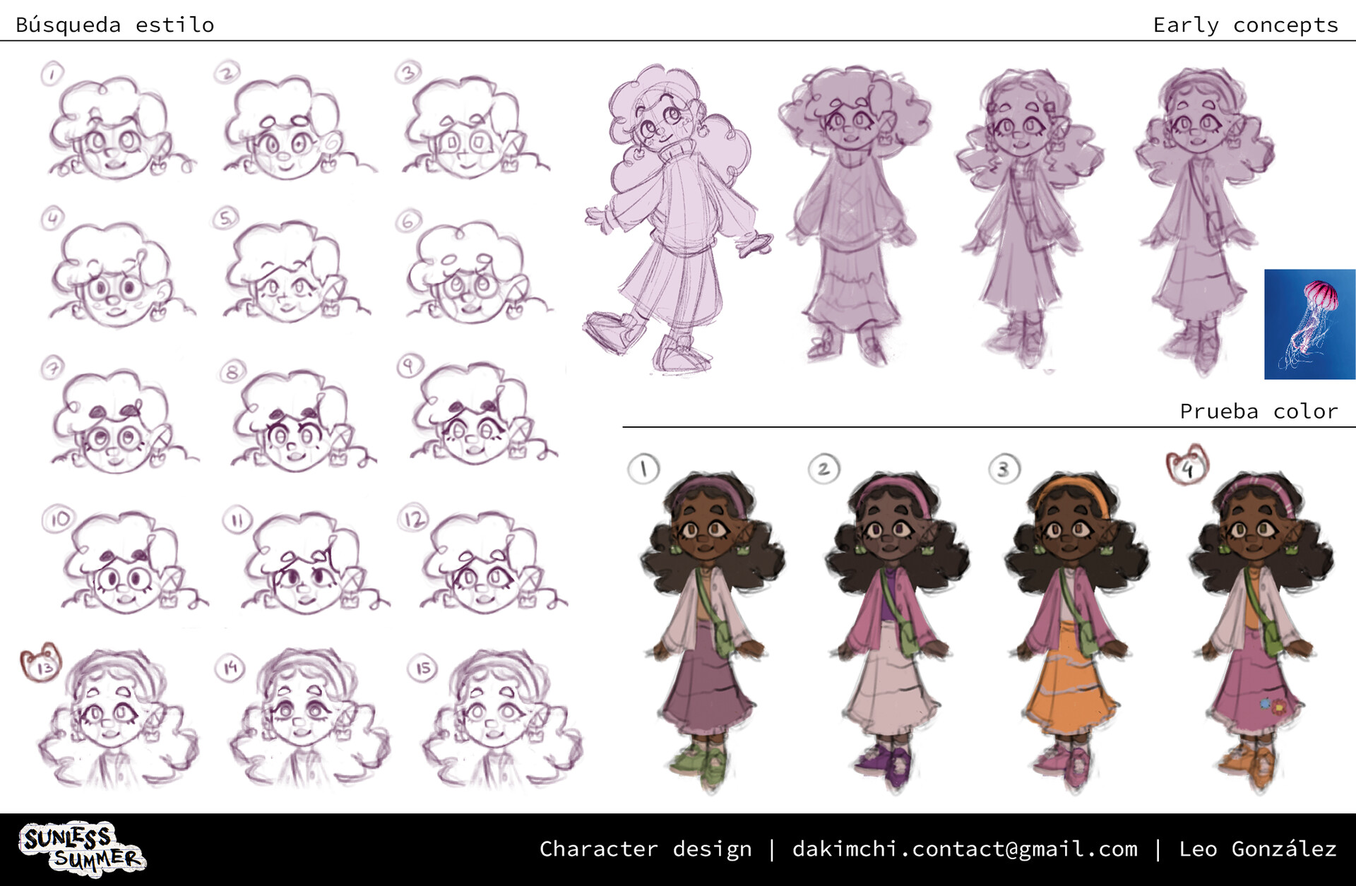 Leo González (Leon Da Kimchi) - Sunless Summer. Ophelia [Character ...