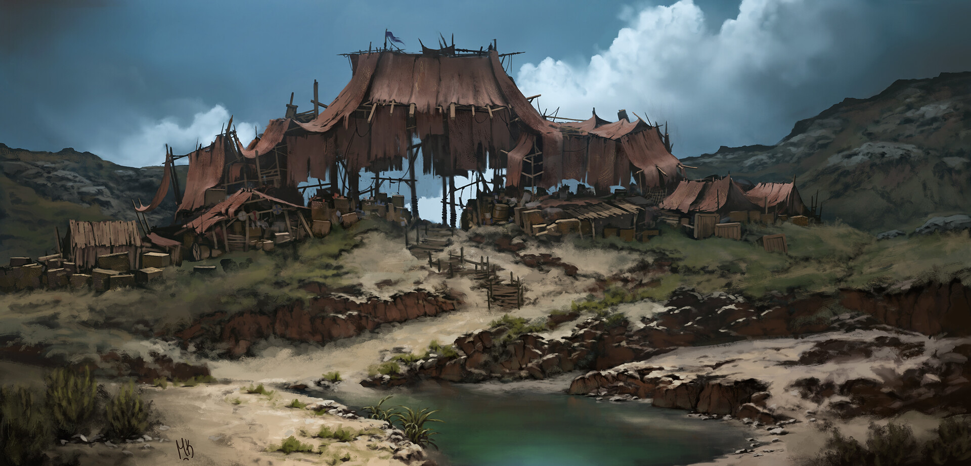 ArtStation - Old Camp