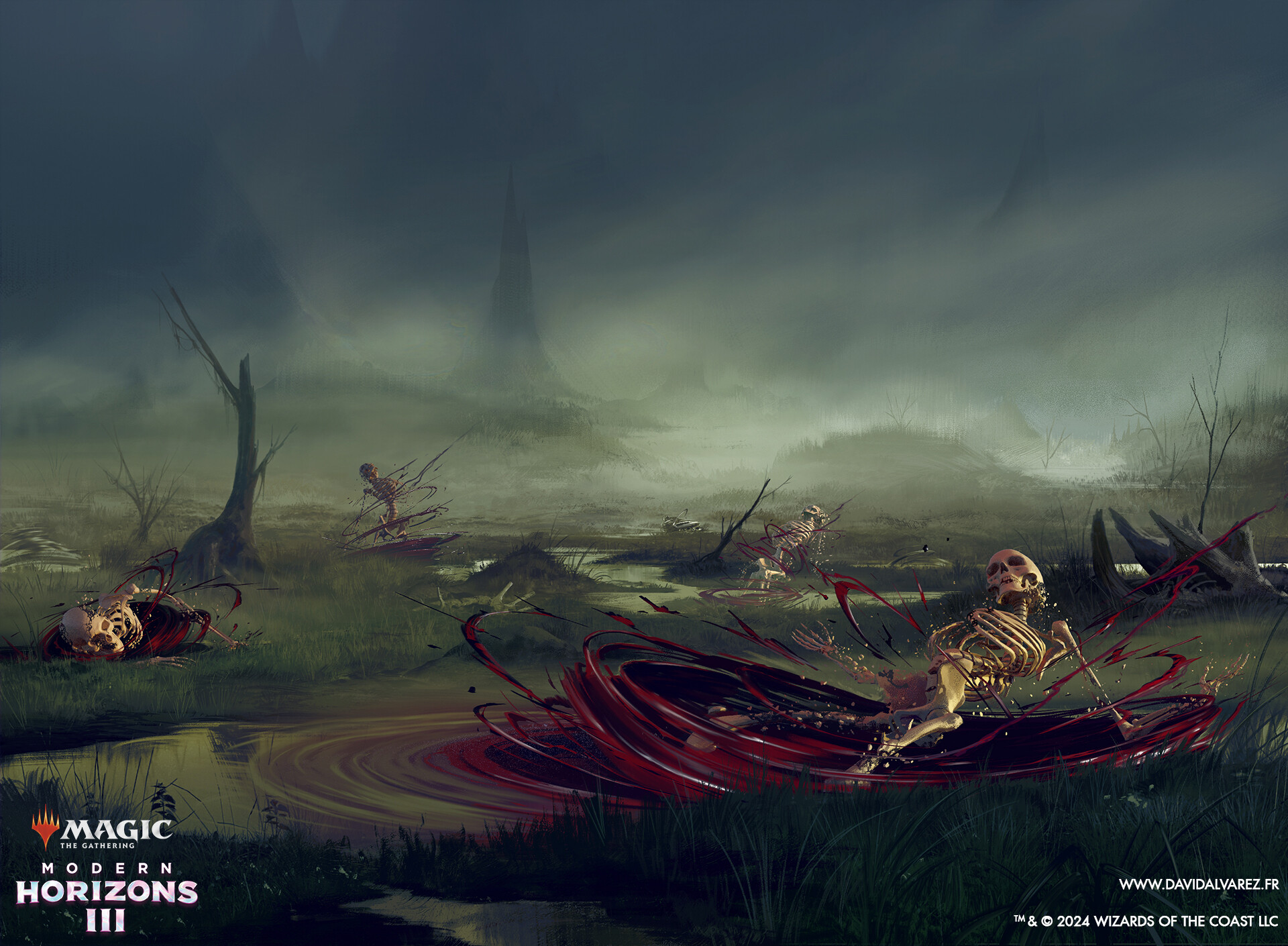 David Alvarez Portfolio - MTG /// Sanguine Morass