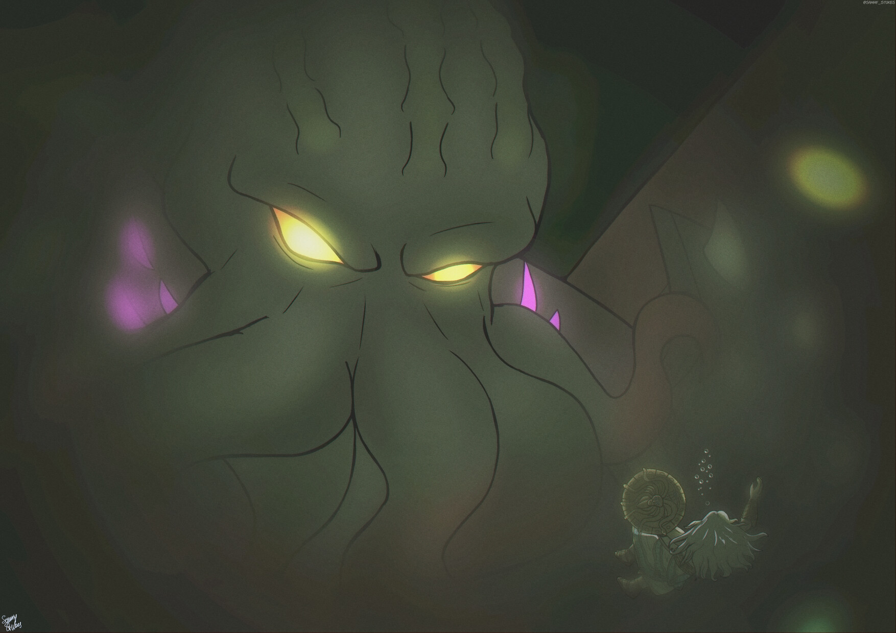 ArtStation - Zeus' Nightmare (Smite Fanart)