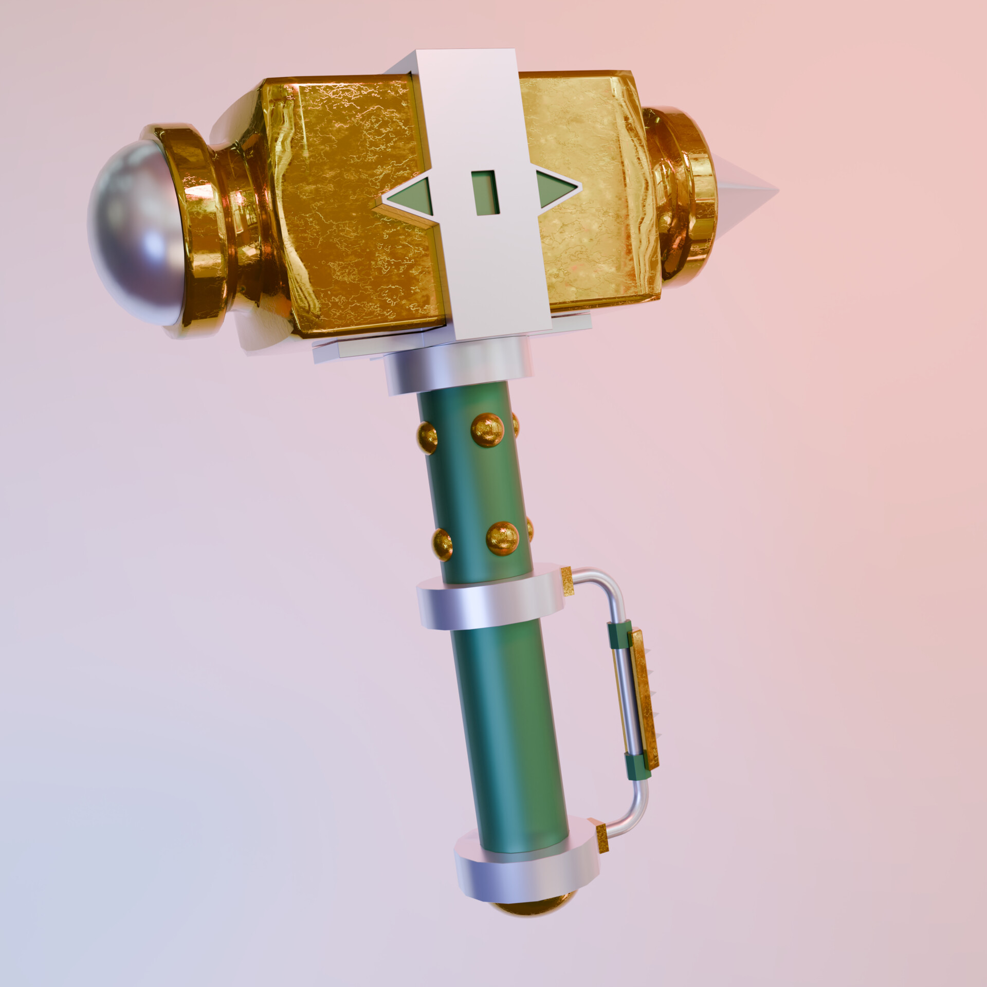 ArtStation - Game Ready Battle Hammer