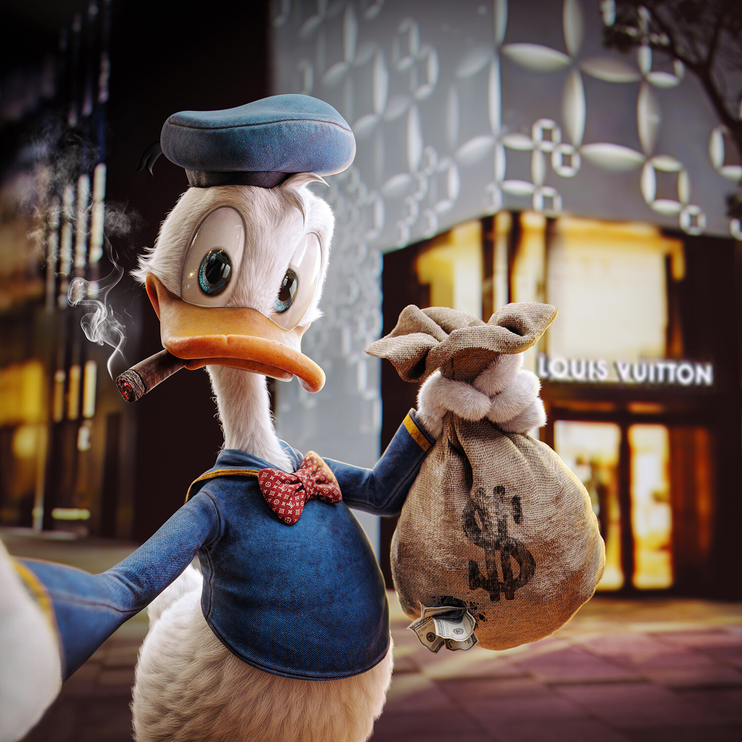 ArtStation - Dollar Duck