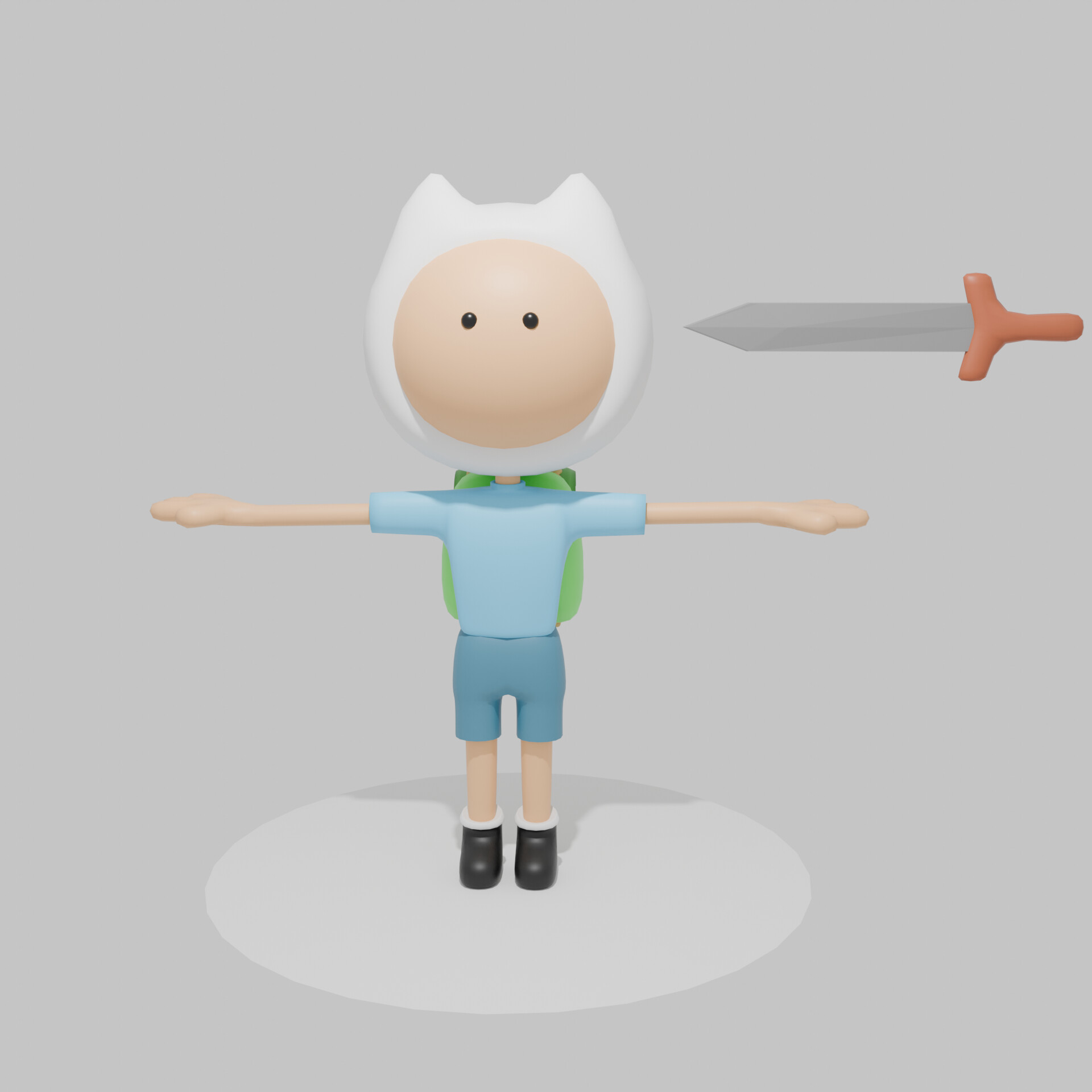 ArtStation - Finn from the Adenture Time