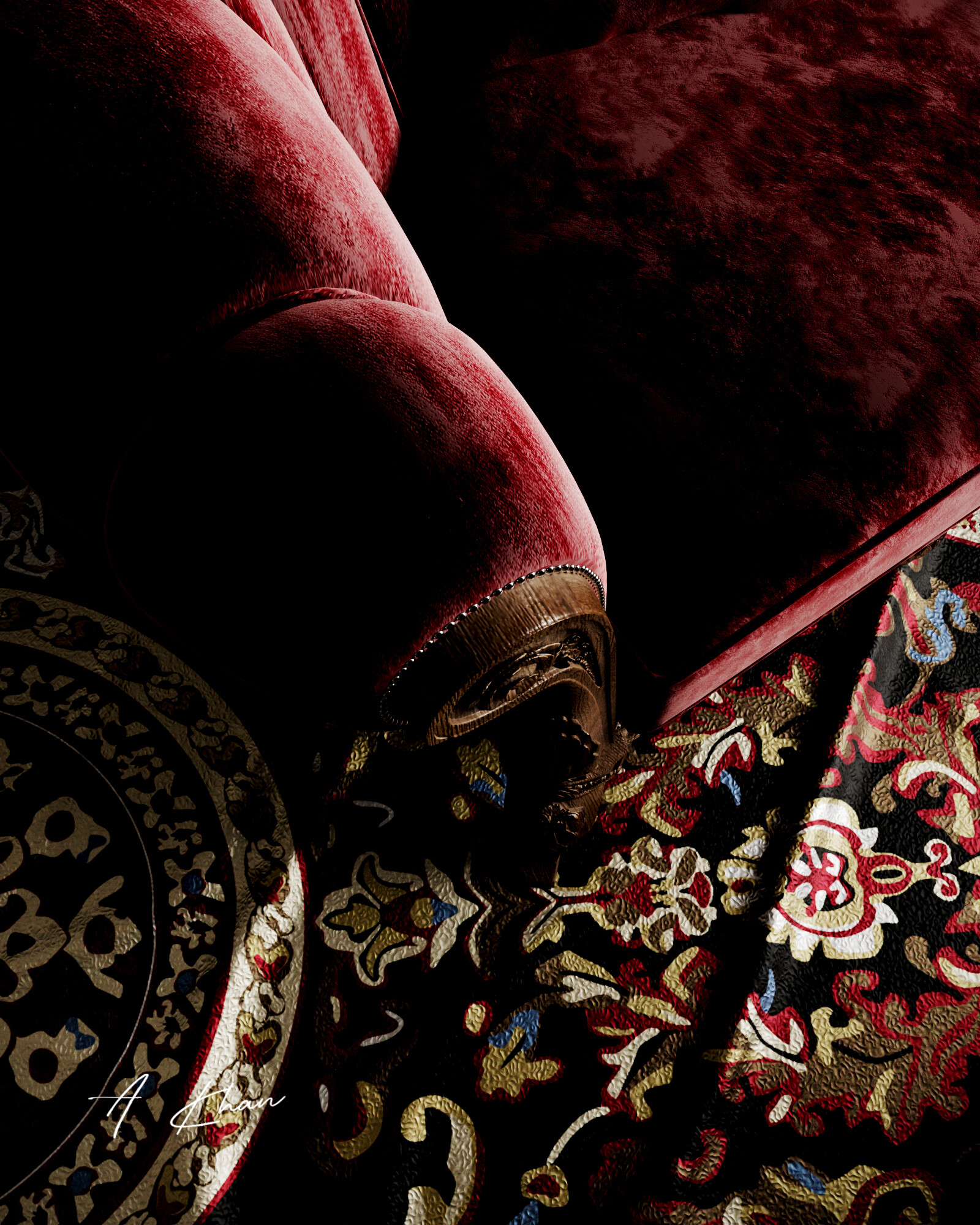 Aaron Khan - The RGB Collection - 'Moulin Rouge' NFT