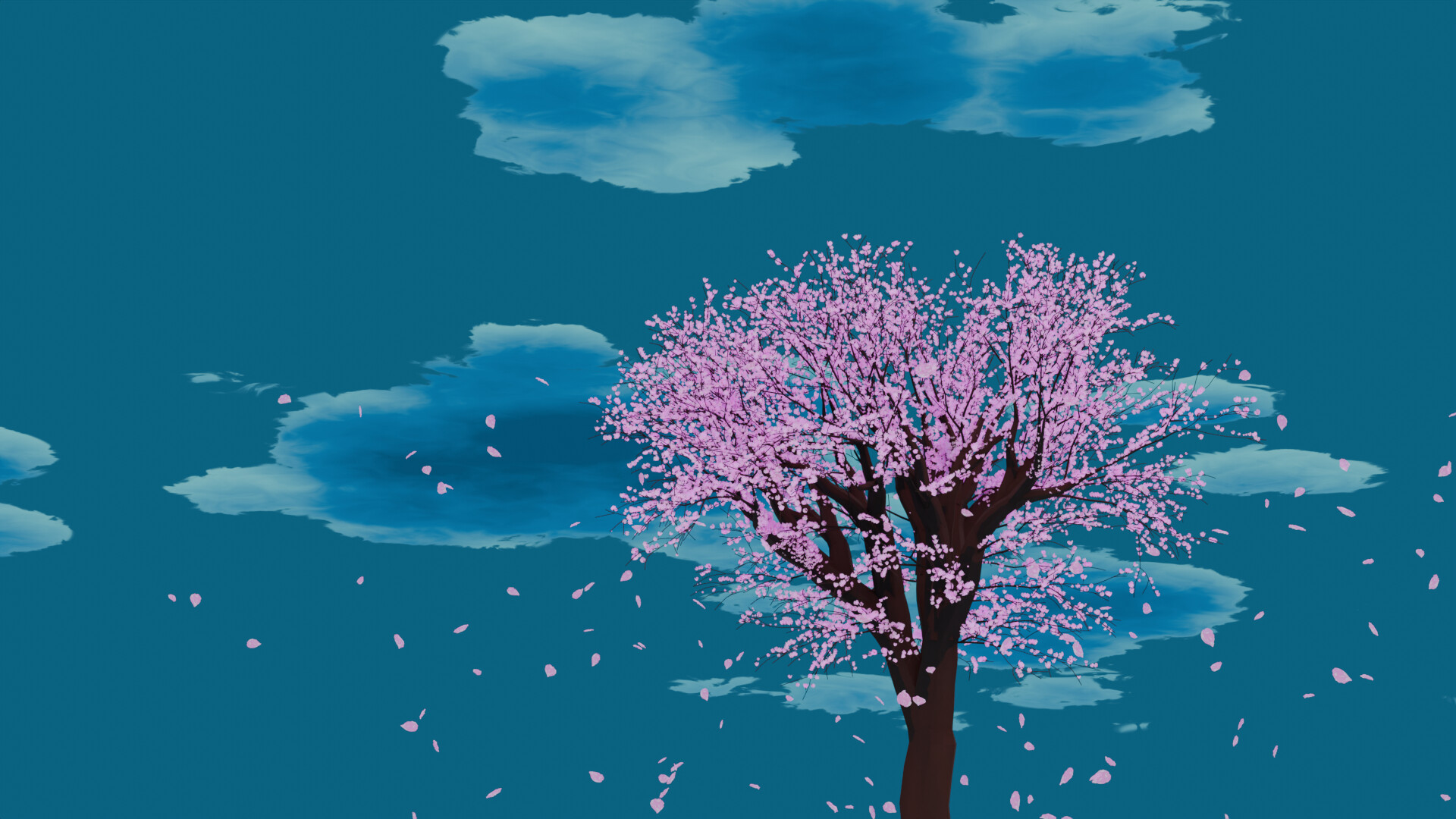 ArtStation - Sakura Tree
